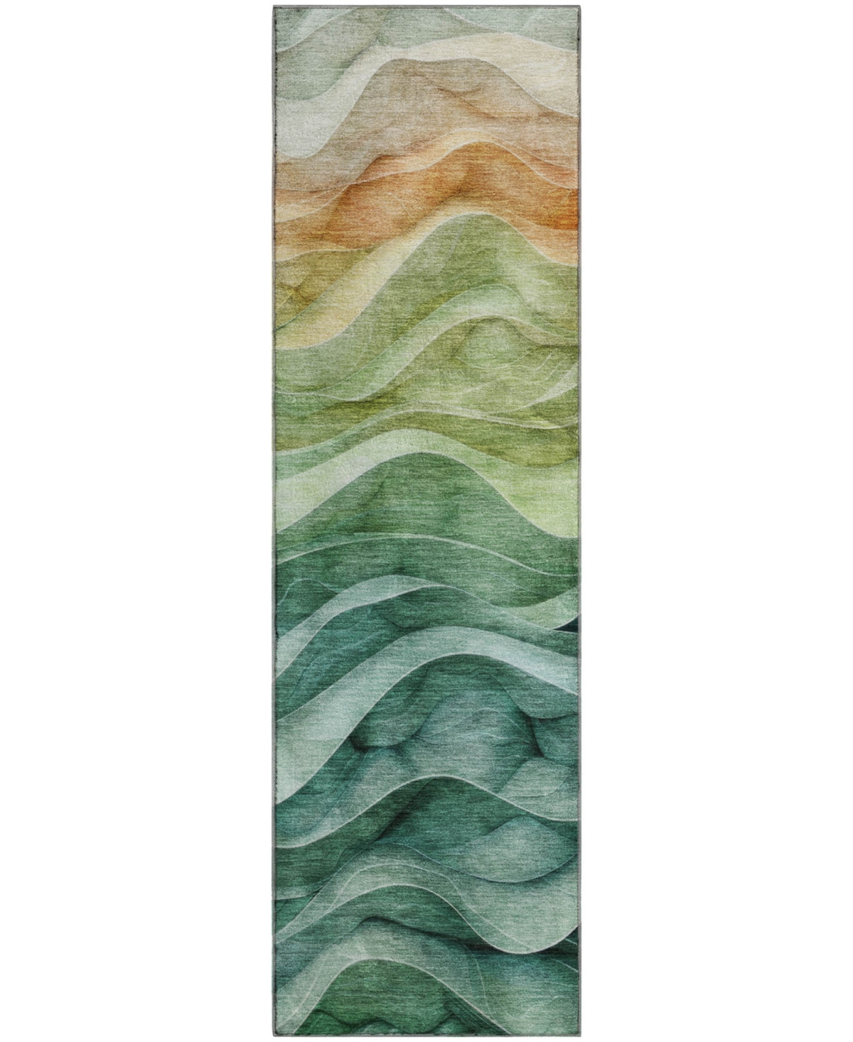 Click here for Dalyn Pacifica PA4 23x76 Runner Area Rug - Teal prices