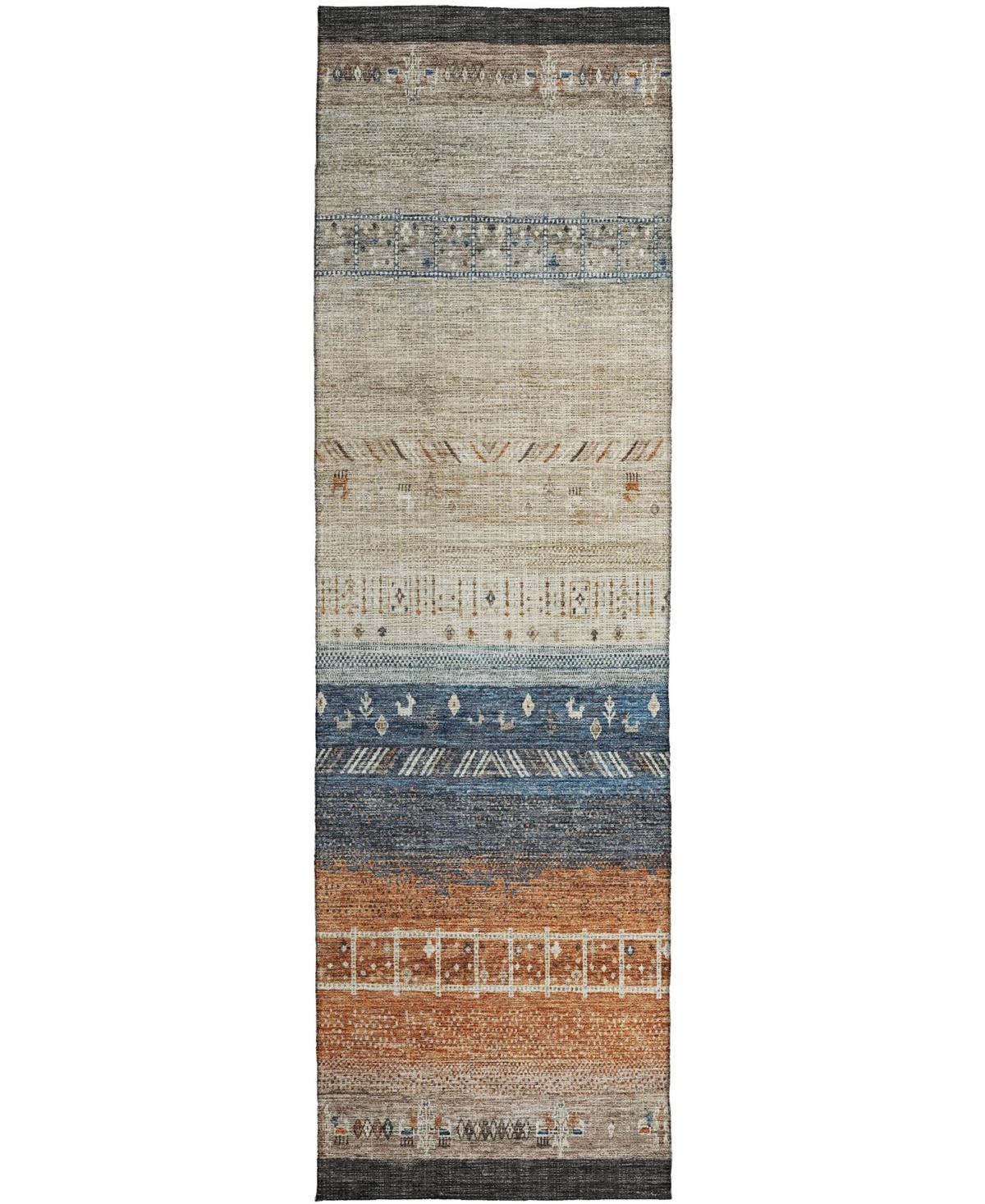 Click here for Dalyn Karaj KJ7 23x76 Runner Area Rug - Brown prices