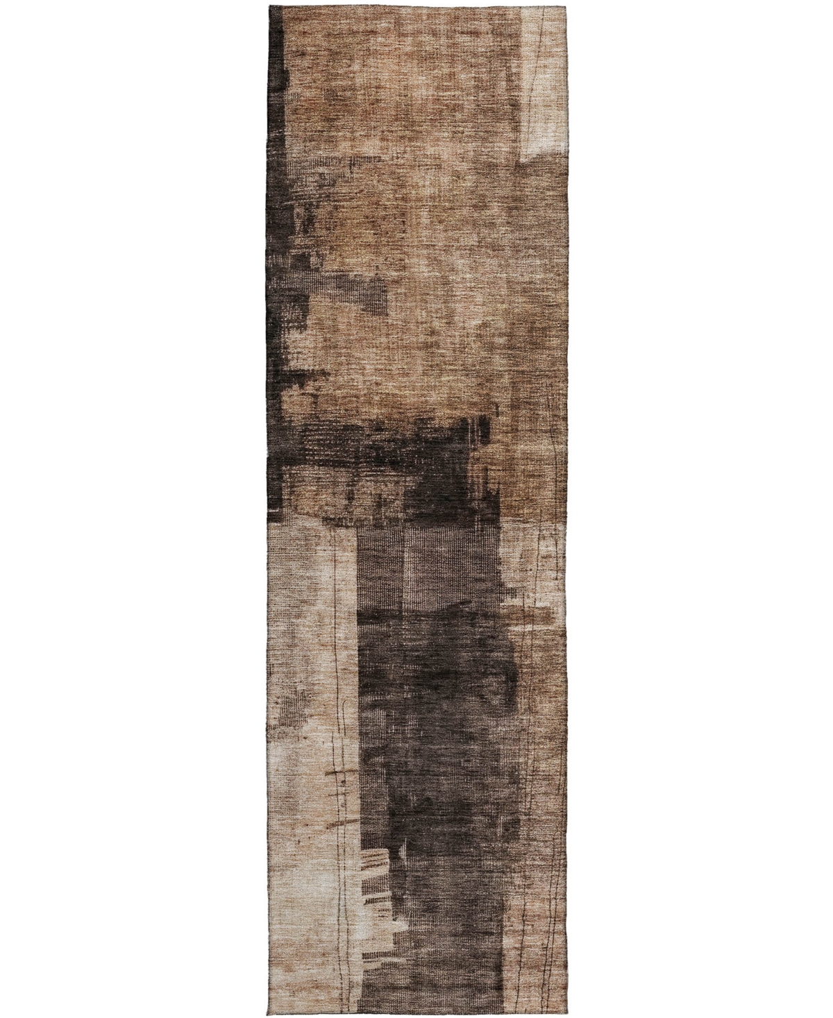 Click here for Dalyn Nouveau NV10 23x76 Runner Area Rug - Brown prices