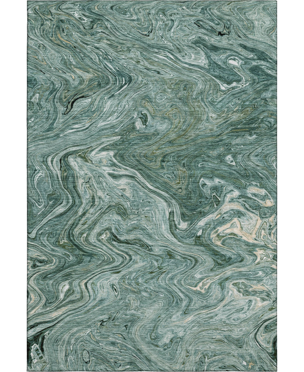 Click here for Dalyn Ravenna RN8 8x10 Area Rug - Teal prices