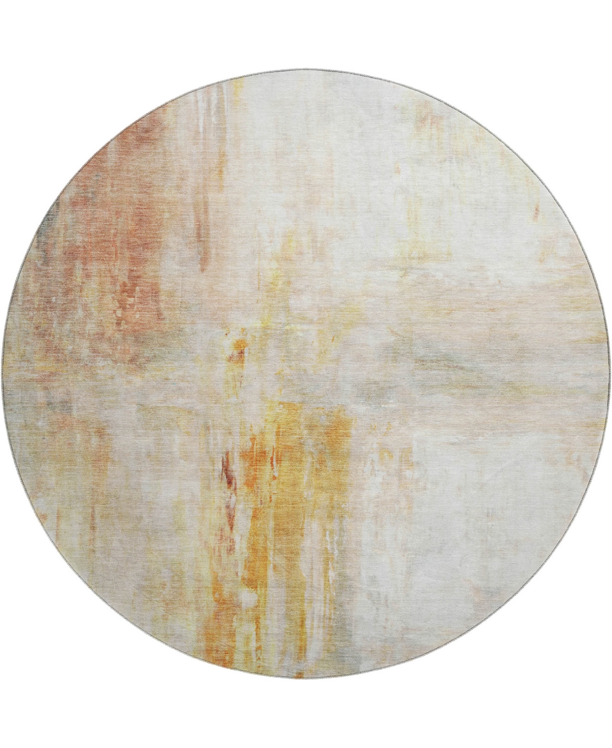 Click here for Dalyn Ravenna RN2 8x8 Round Area Rug - Paprika prices