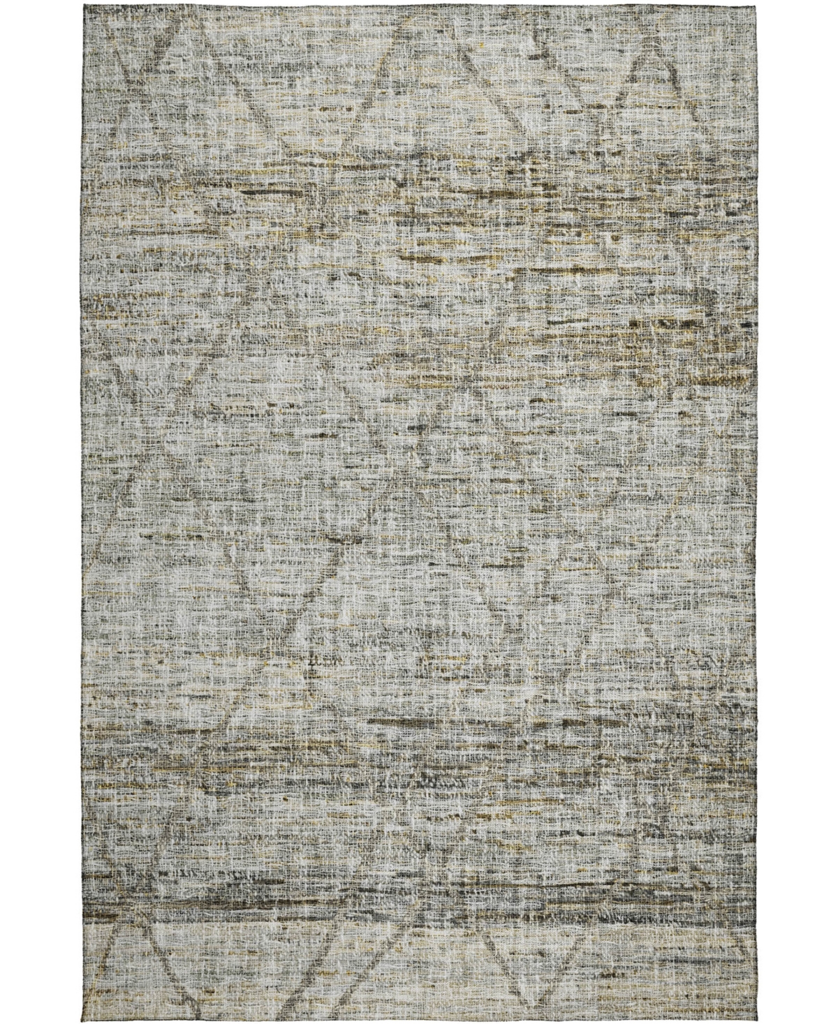Click here for Dalyn Portico PO1 8x10 Area Rug - Gray  Brown prices