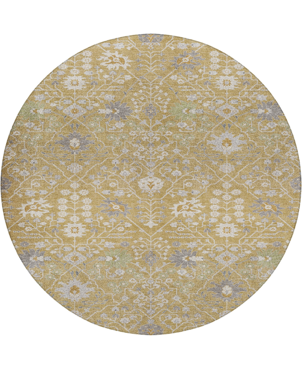Click here for Dalyn Tabrook TB12 8x8 Round Area Rug - Gold prices