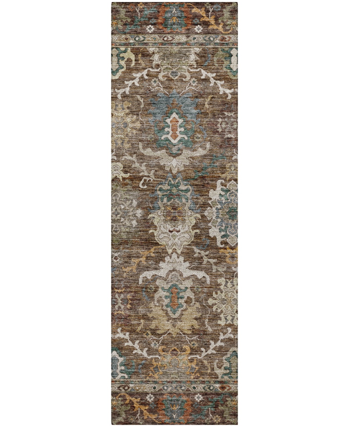 Click here for Dalyn Silk Road SR8 23x76 Runner Area Rug - Chocol... prices