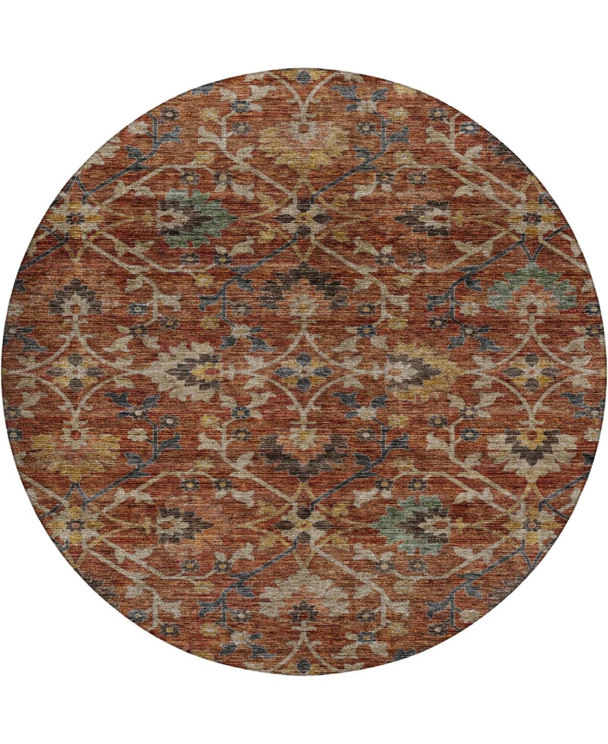 Click here for Dalyn Silk Road SR4 8x8 Round Area Rug - Clay prices