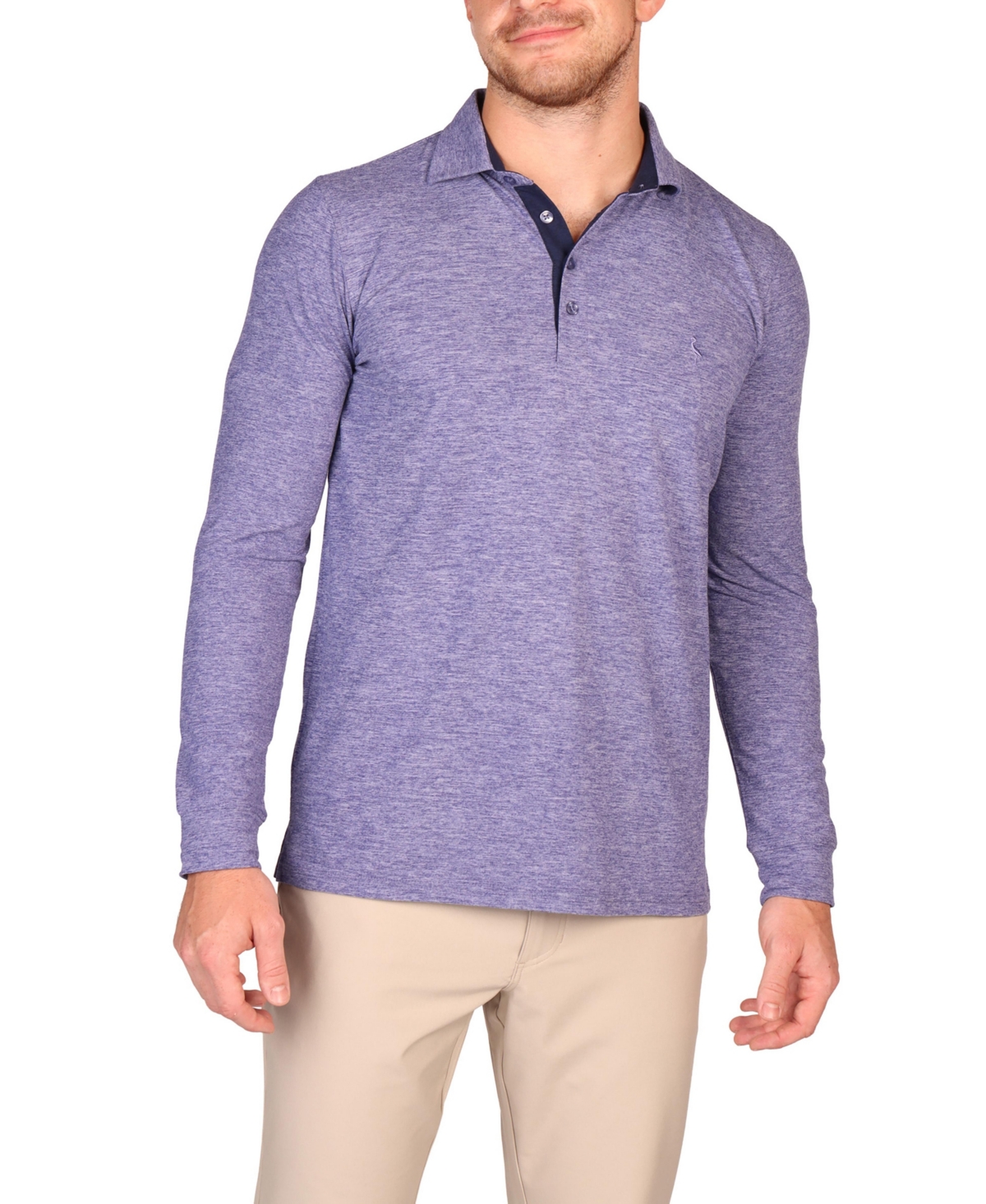 Click here for Tailorbyrd Mens Brushed Melange Super Soft Long Sl... prices