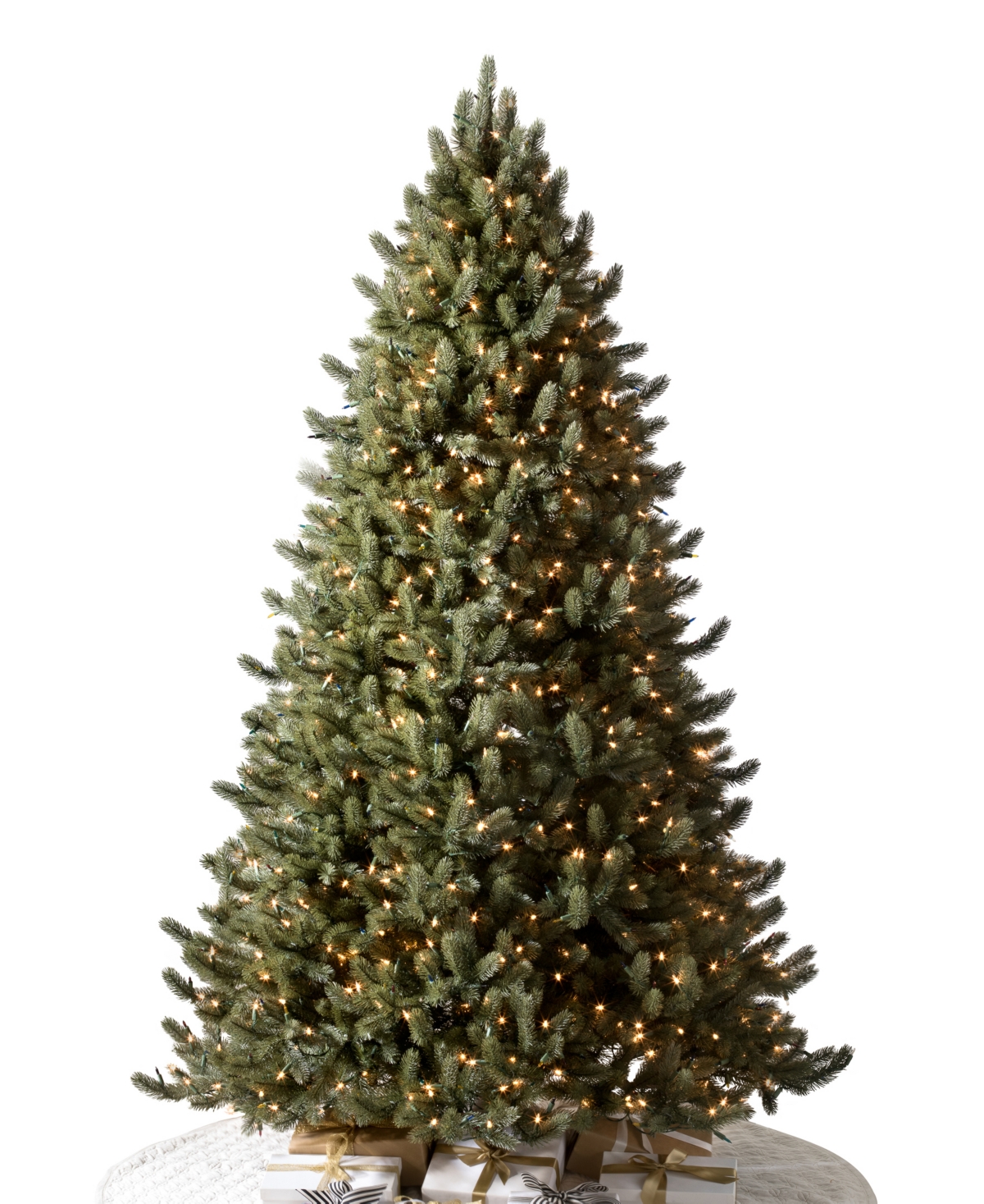 Click here for Balsam Hill 9 Pre-Lit Vermont White Spruce Ledc Ar... prices