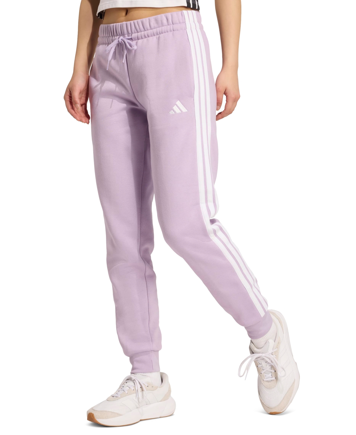 Click here for adidas Womens Essentials Three Stripes Fleece Slim... prices