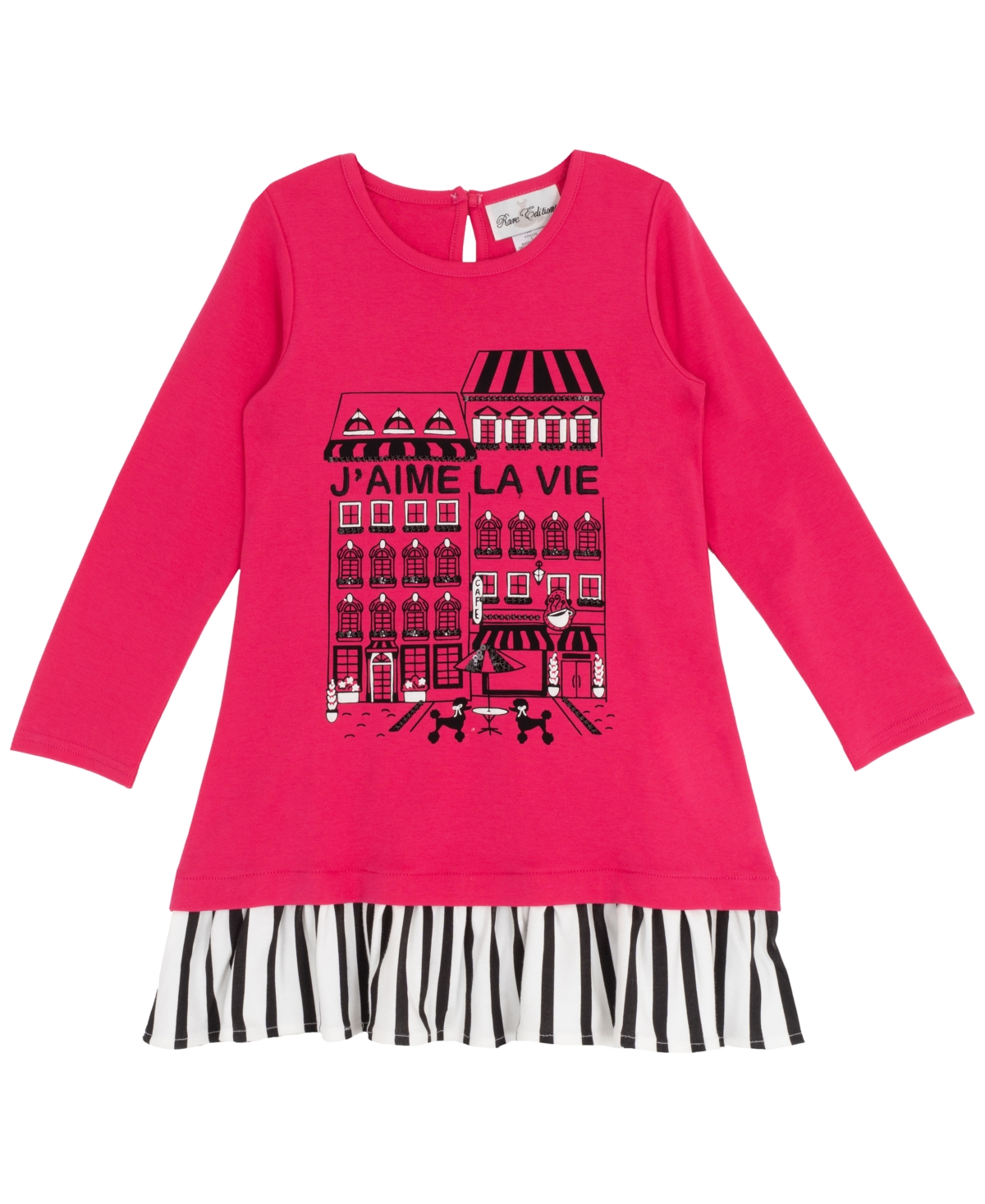 Click here for Rare Editions Little Girls Interlock Dress with Bl... prices