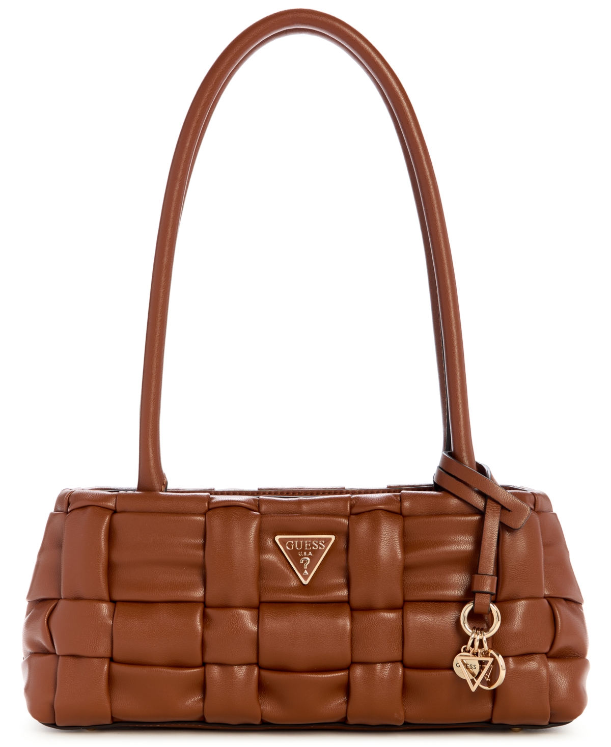Click here for Guess Womens Marion Shoulder Satchel bag - Taupe prices