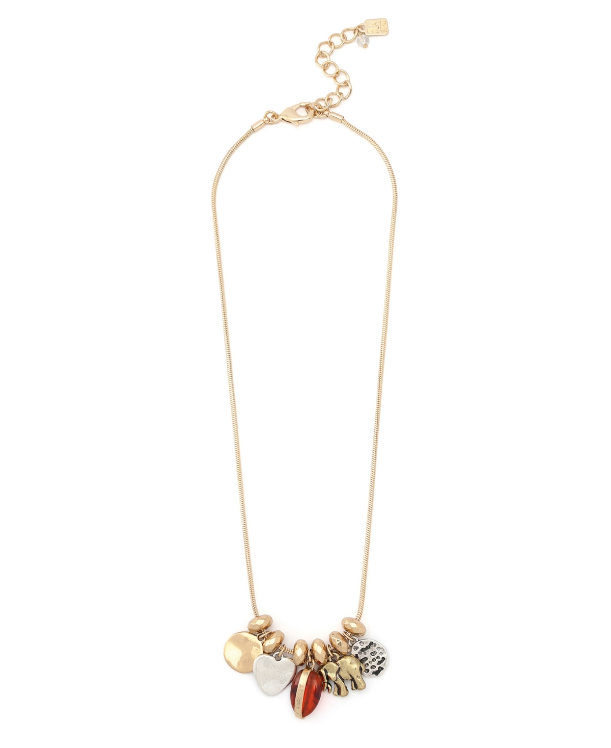 Click here for Robert Lee Morris Soho Gold Heirloom Charms Bib Ne... prices
