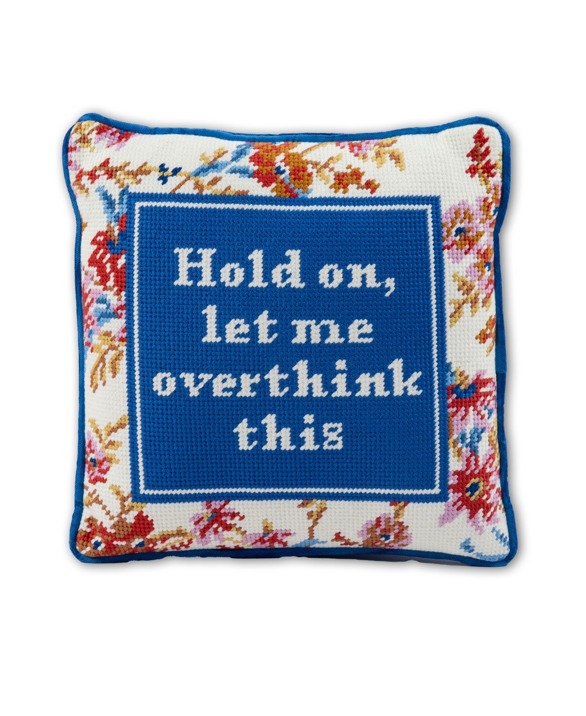Click here for Furbish Needlepoint Pillow - Overthink prices