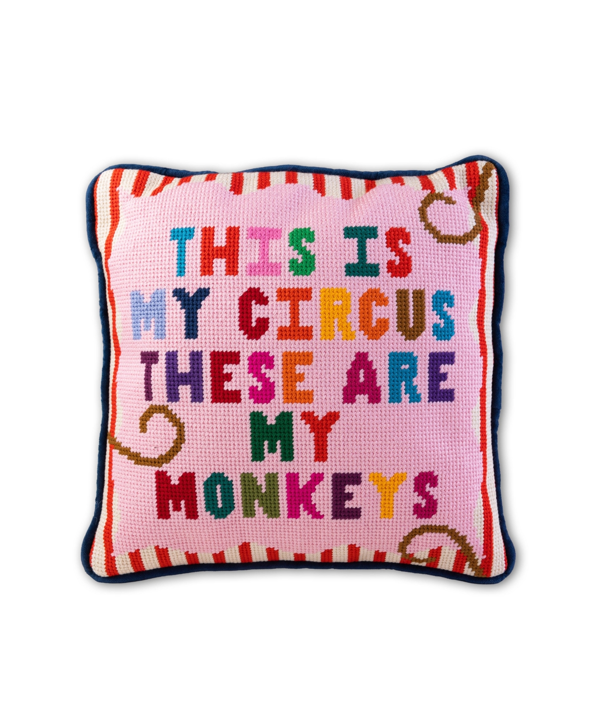Click here for Furbish Needlepoint Pillow - My circus prices