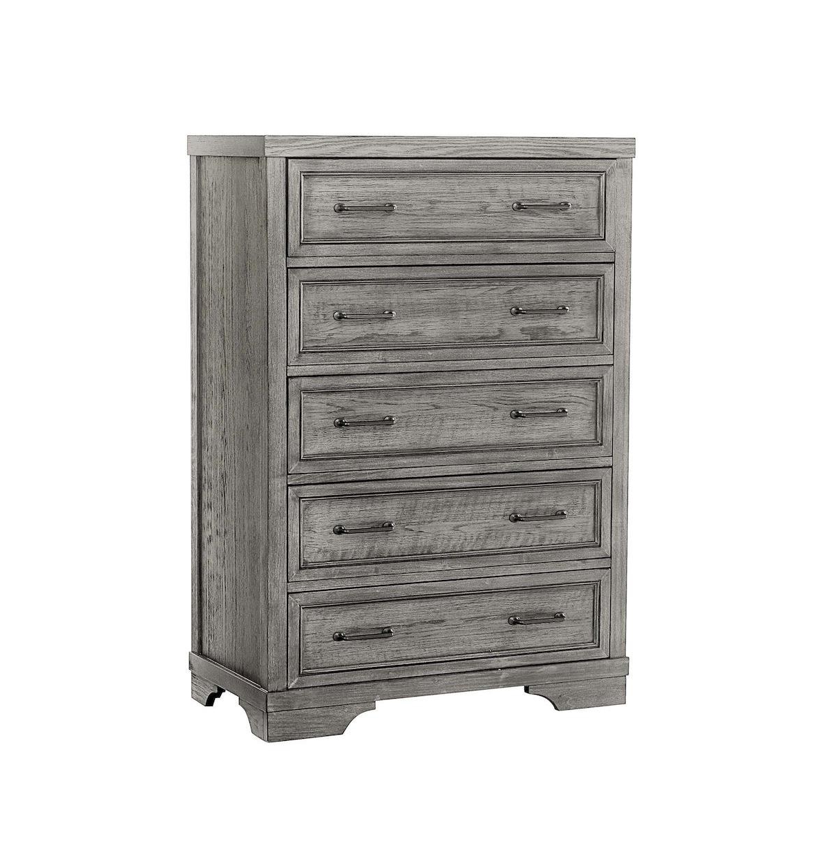 Click here for Westwood Design Foundry 5-Drawer Chest  Brushed Pe... prices