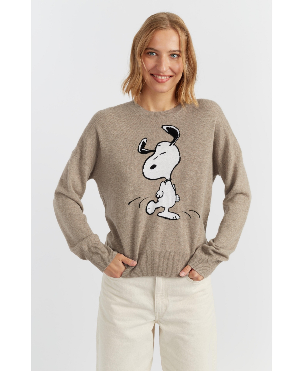 Click here for Chinti & Parker Womens Wool-Cashmere Dancing Snoop... prices
