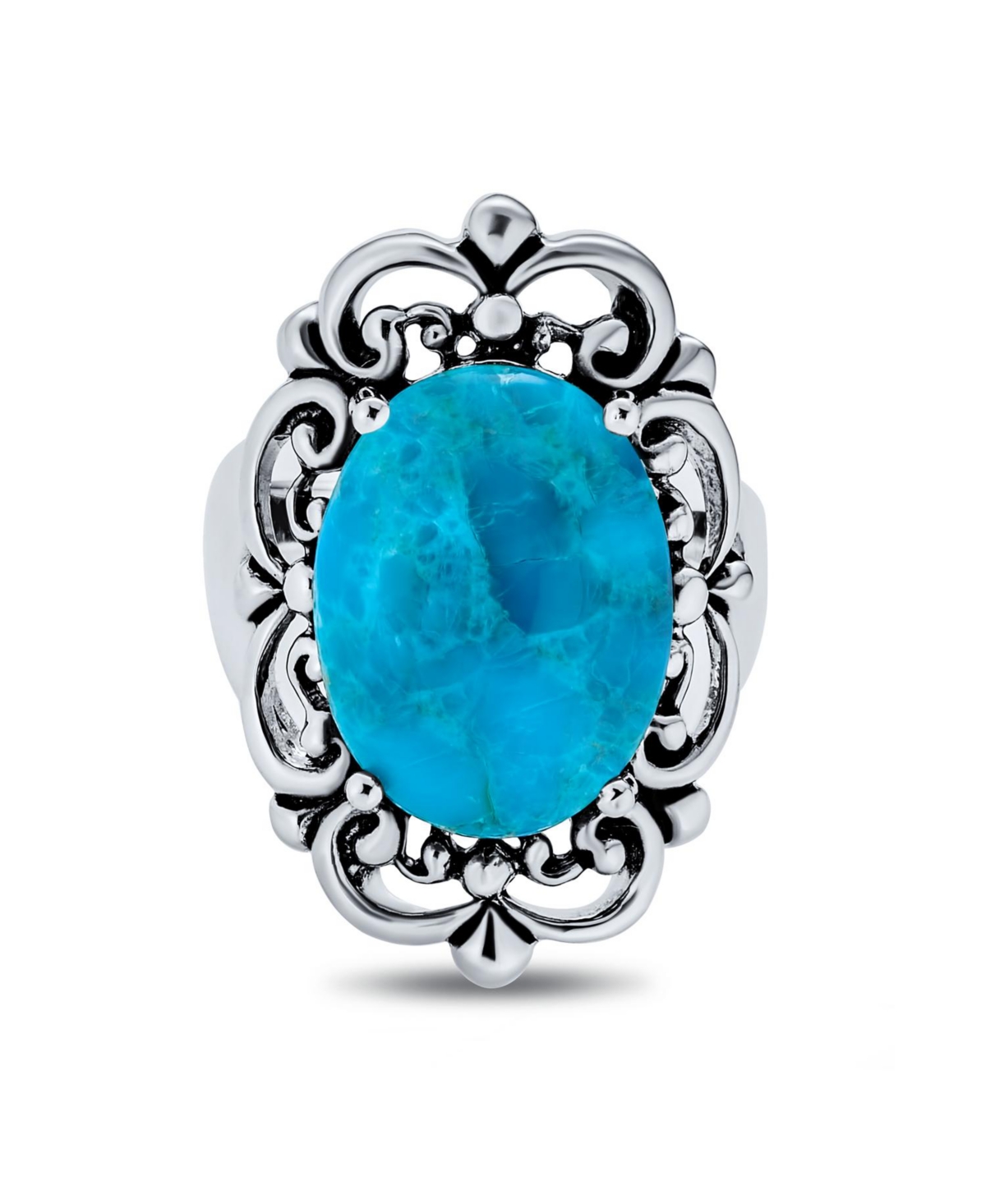 Click here for Bling Jewelry Western Style Filigree Oval Cabochon... prices