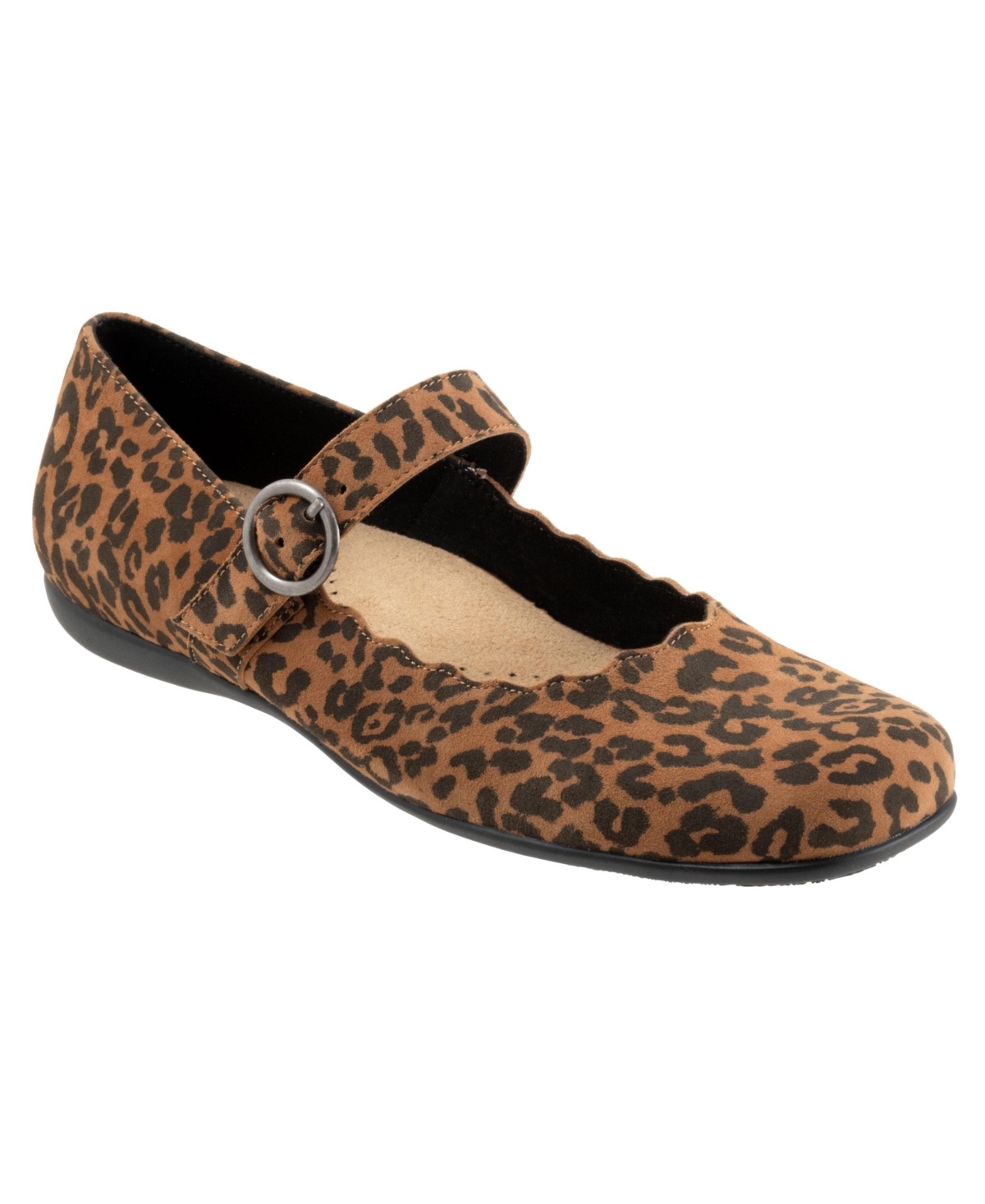Click here for Trotters Sugar Flat - Tan leopard prices