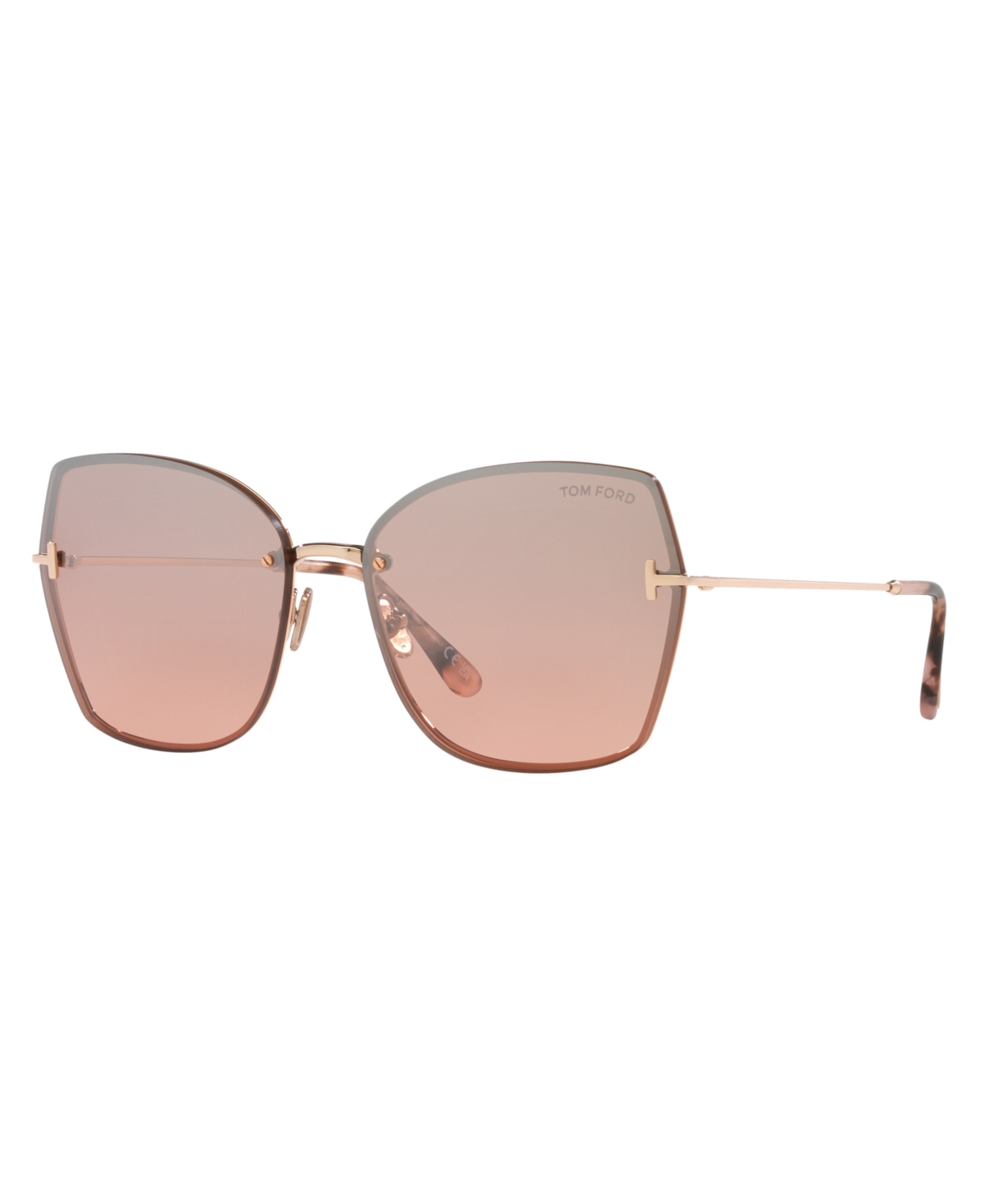 Click here for Tom Ford Womens Nickie-02 Butterfly Sunglasses  TR... prices