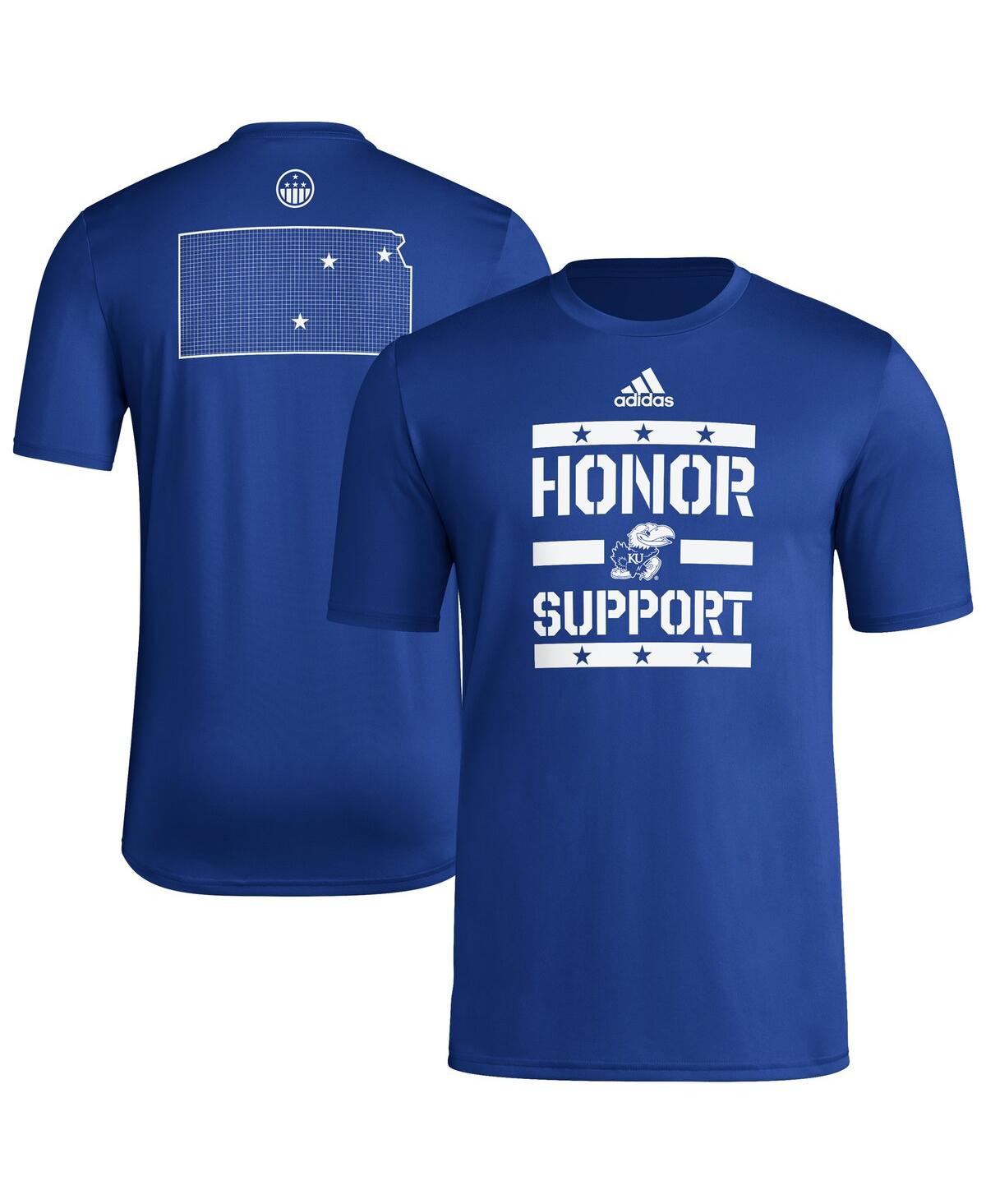 Click here for Adidas Mens Royal Kansas Jayhawks Honor Support Pr... prices