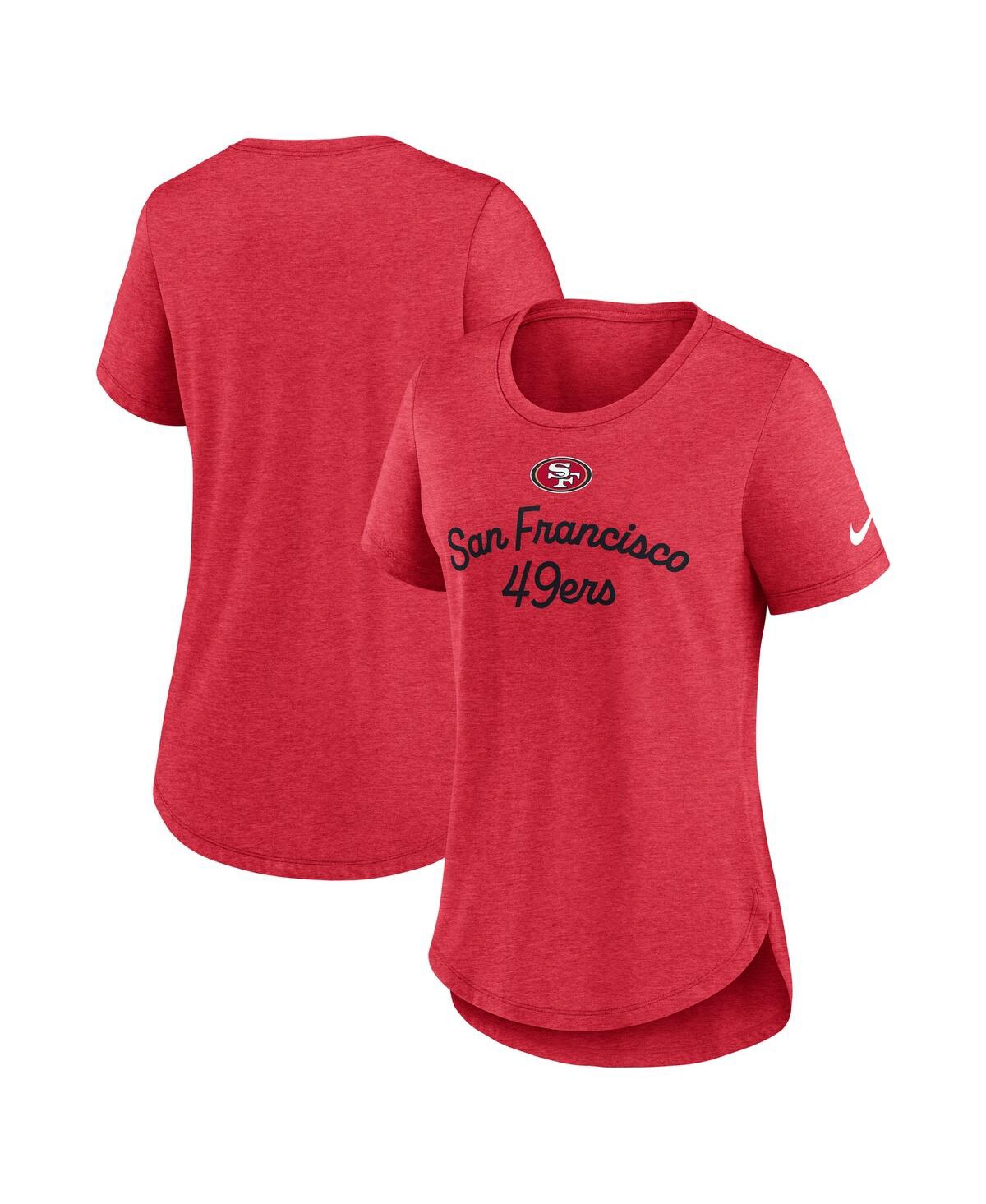 Click here for Nike Womens Scarlet San Francisco 49ers Script Tri... prices