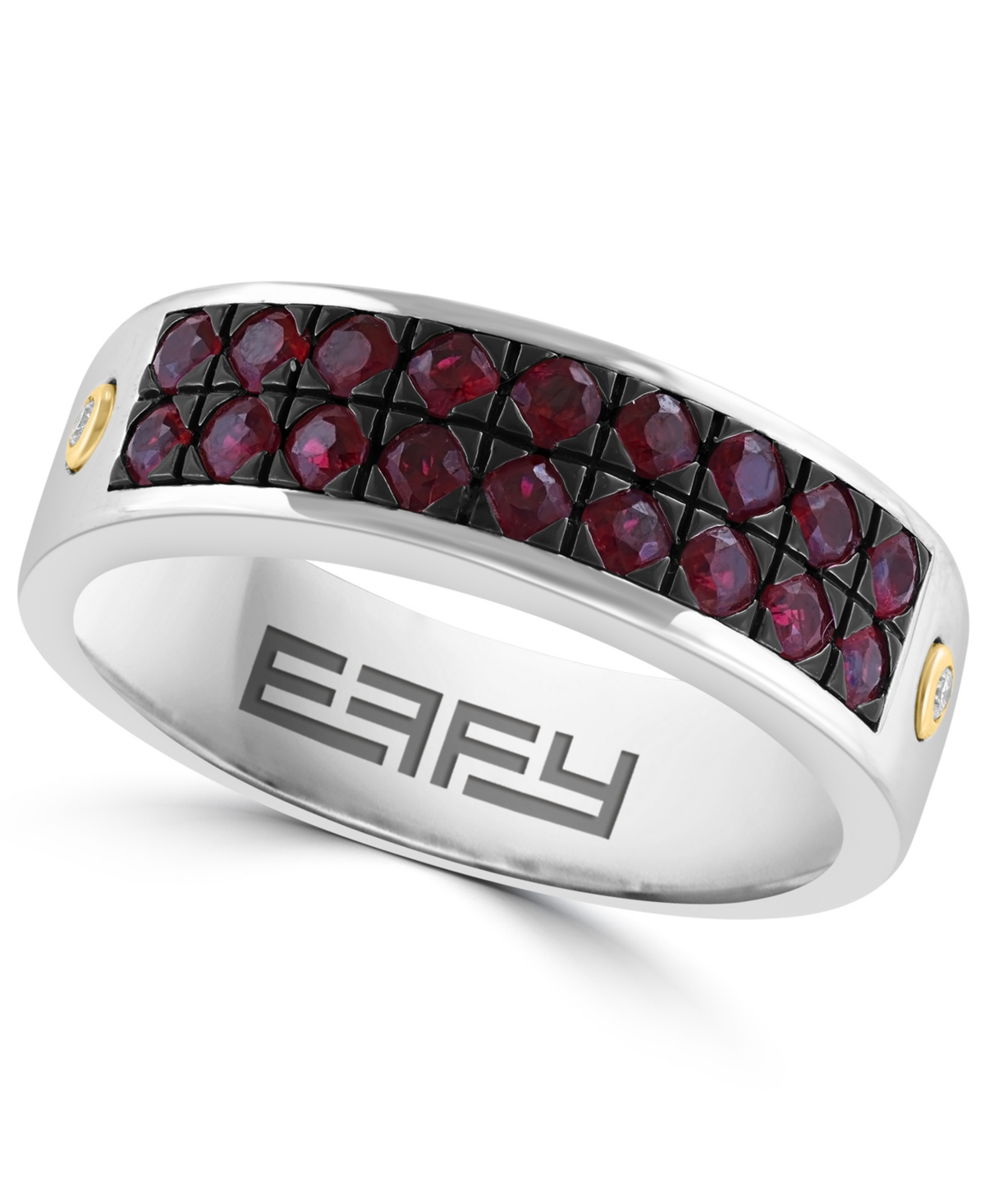 Click here for Effy Collection Mens Ruby (1-1/10 ct. t.w.) and Di... prices