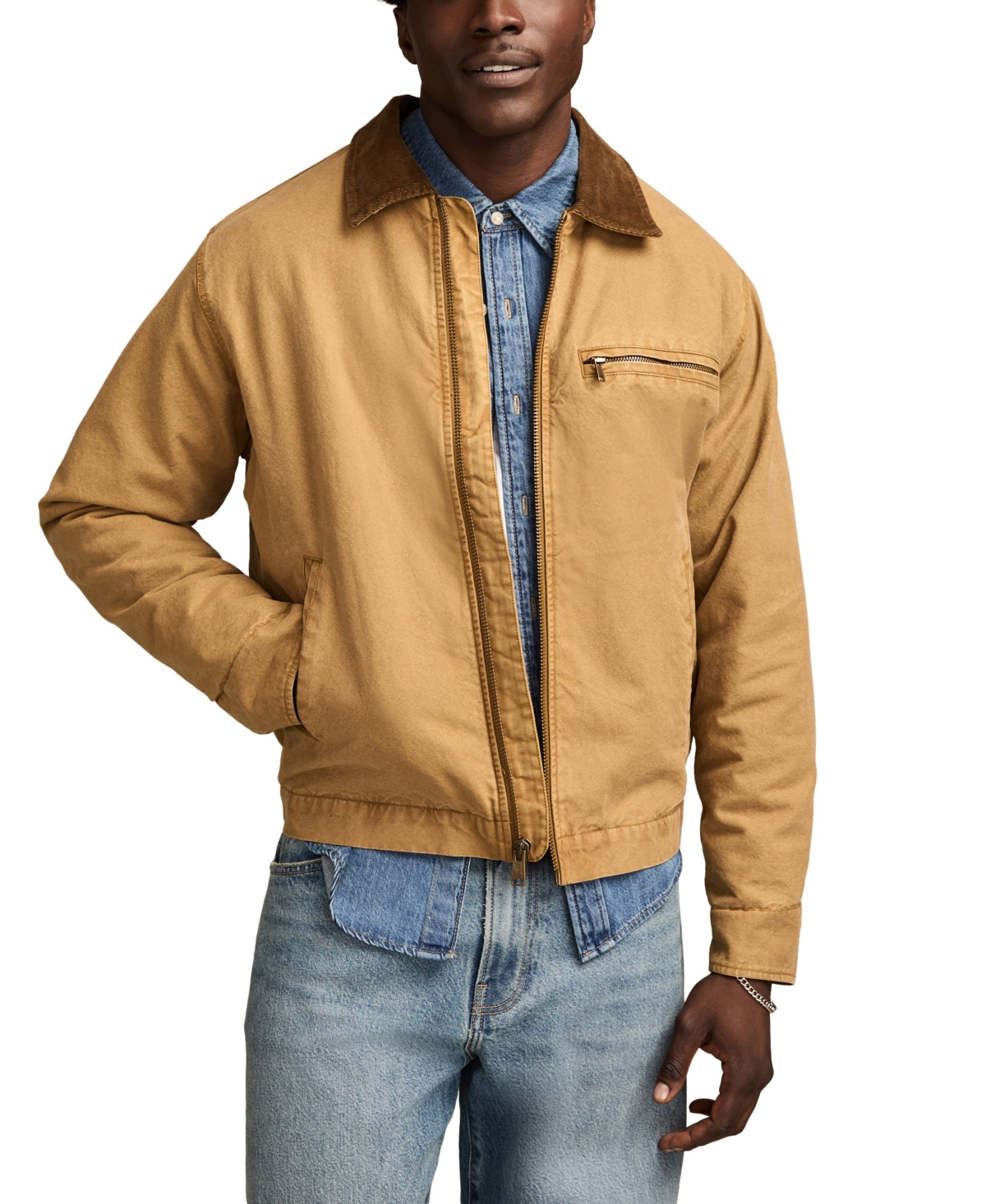 Click here for Lucky Brand Mens Canvas Work Long Sleeves Jacket -... prices