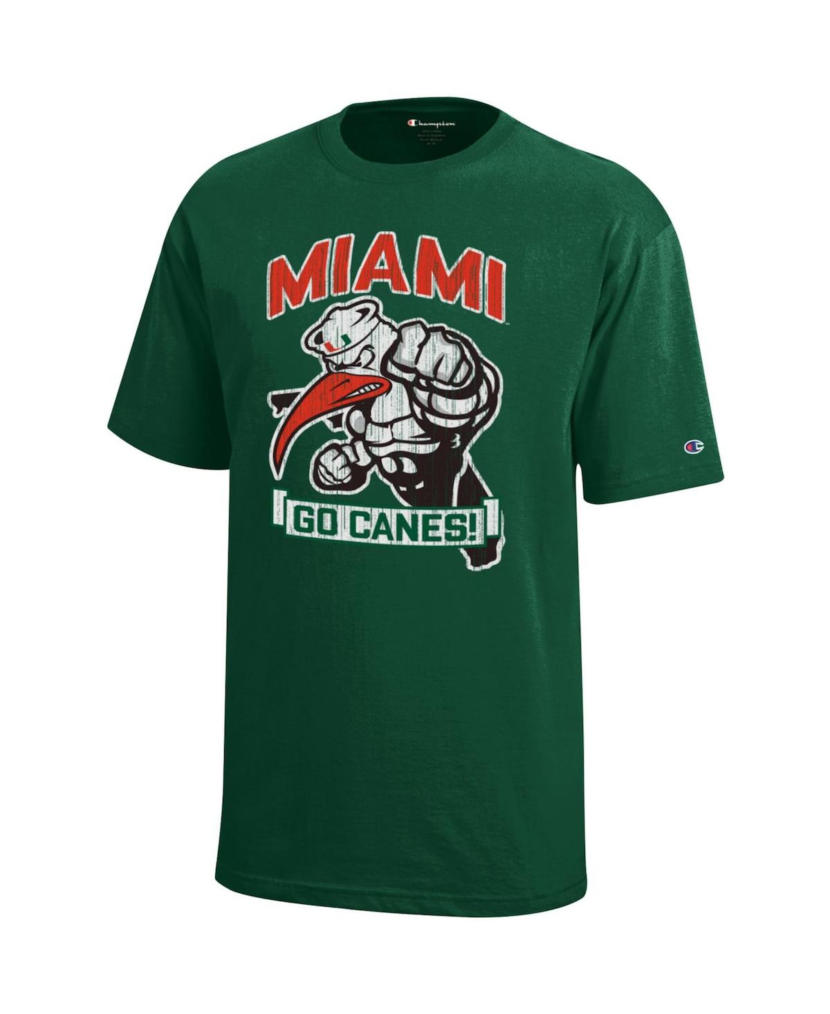 Click here for Champion Big Boys and Girls Green Miami Hurricanes... prices