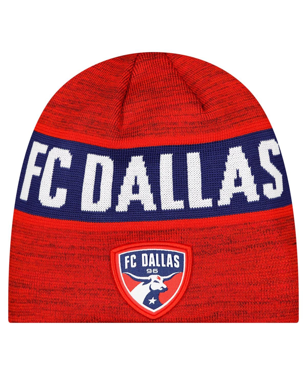 Click here for New Era Mens Red Fc Dallas 2025 Kickoff Beanie Hat... prices