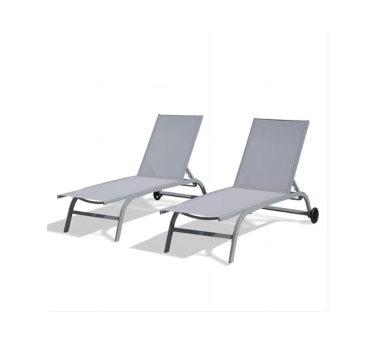 Click here for Clihome Patio Chaise Lounge Outdoor Aluminum Polyp... prices