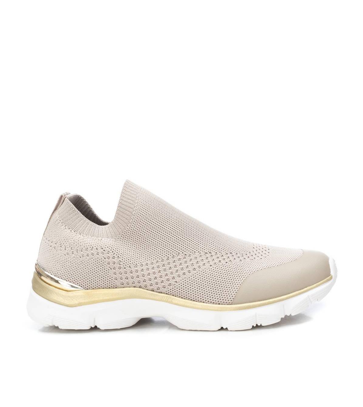 Click here for Womens Comfort Sneakers By Xti - Beige prices