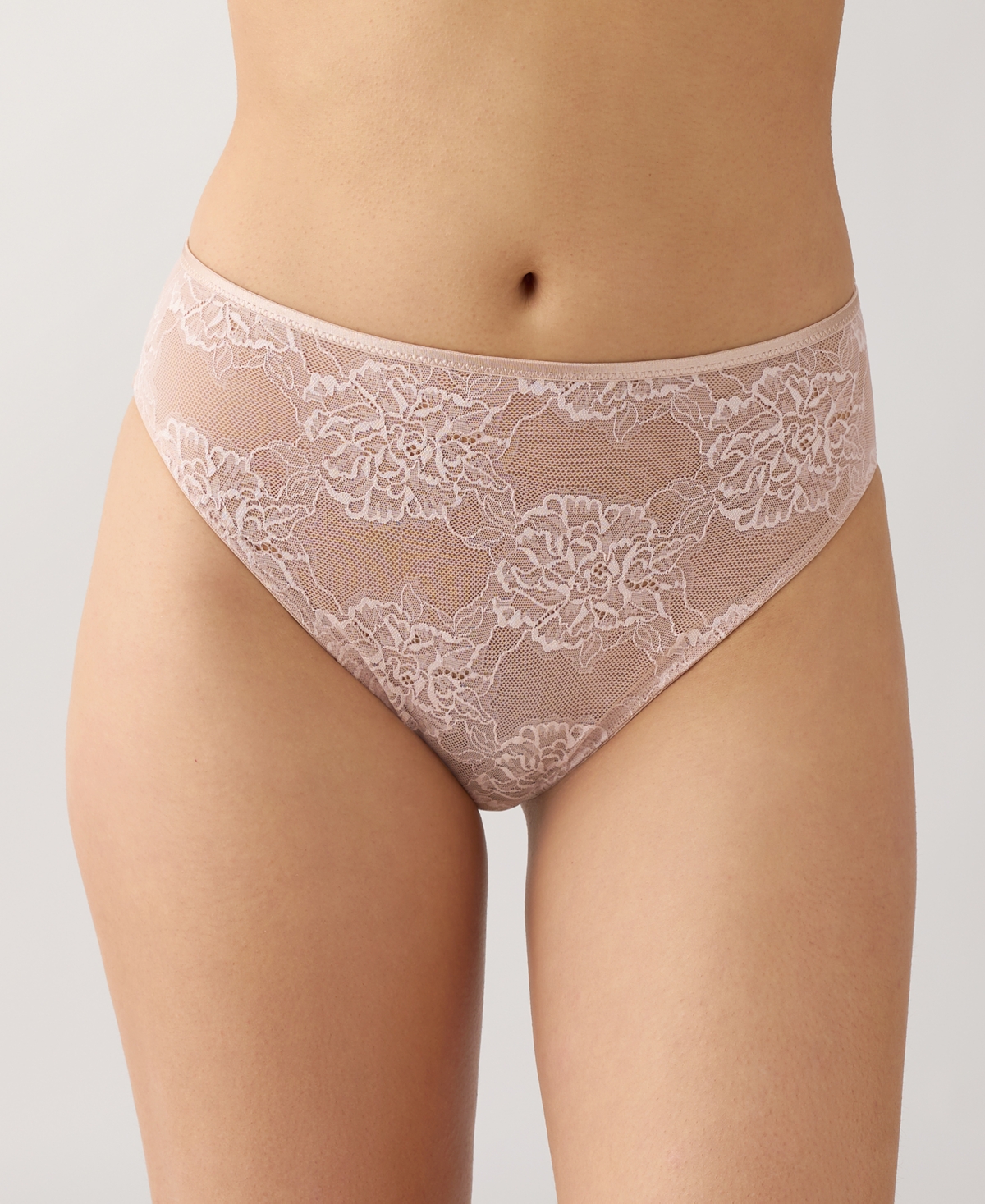 Click here for Wacoal Womens Full Bloom Sheer Mesh Hi-cut Brief -... prices