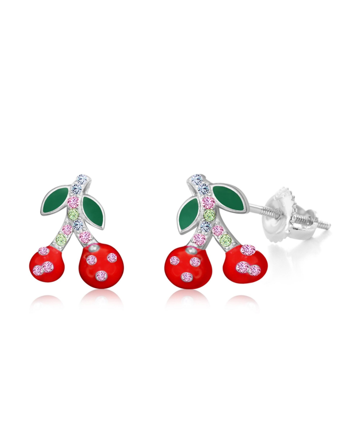 Click here for Chanteur/Girl/Cherry Red Crystal White Gold Pallad... prices