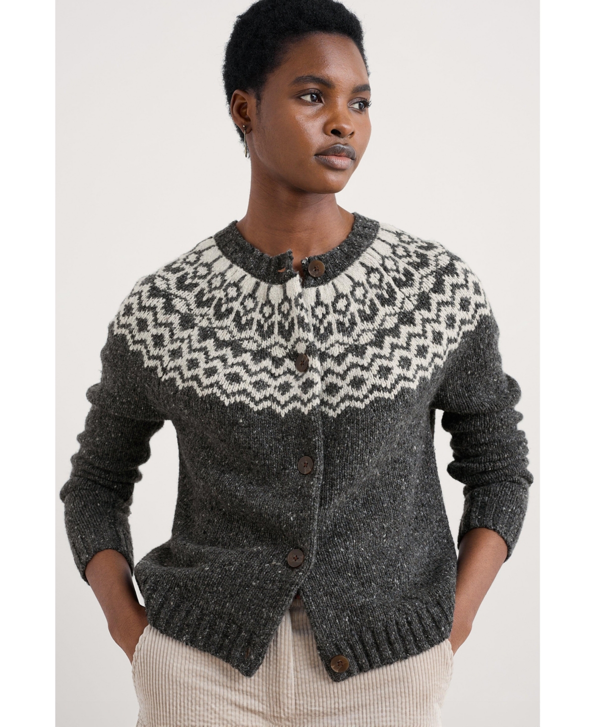 Click here for Seasalt Cornwall Port Kinnis Cardigan - Wag tail c... prices