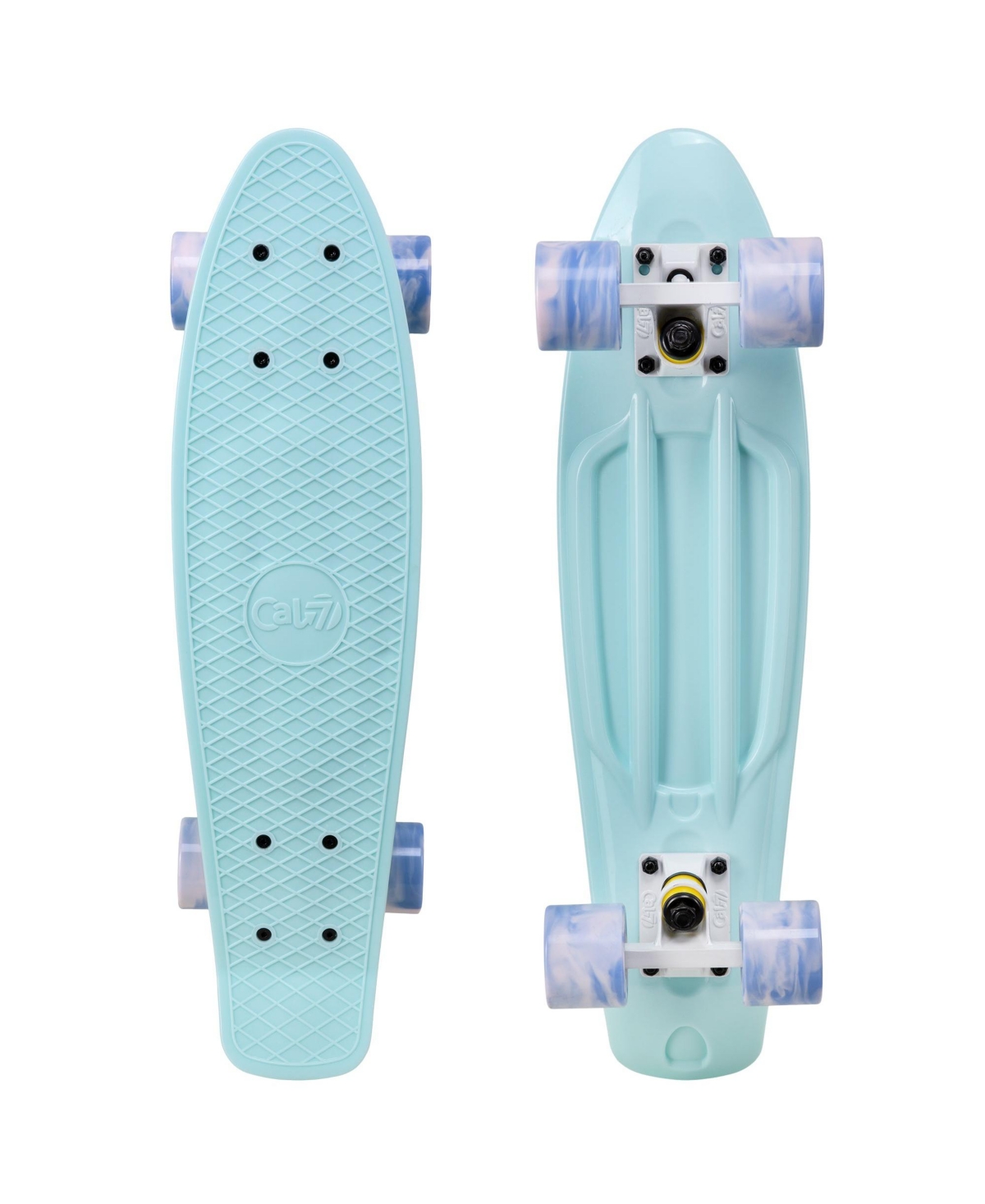 Click here for Cal 7 22 Inch Mini Cruiser Skateboard - Oceanic wi... prices
