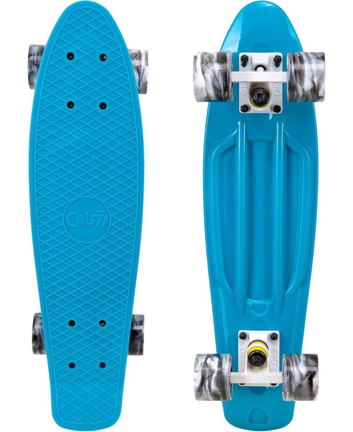 Click here for Cal 7 22 Inch Mini Cruiser Skateboard - Oceanic wi... prices