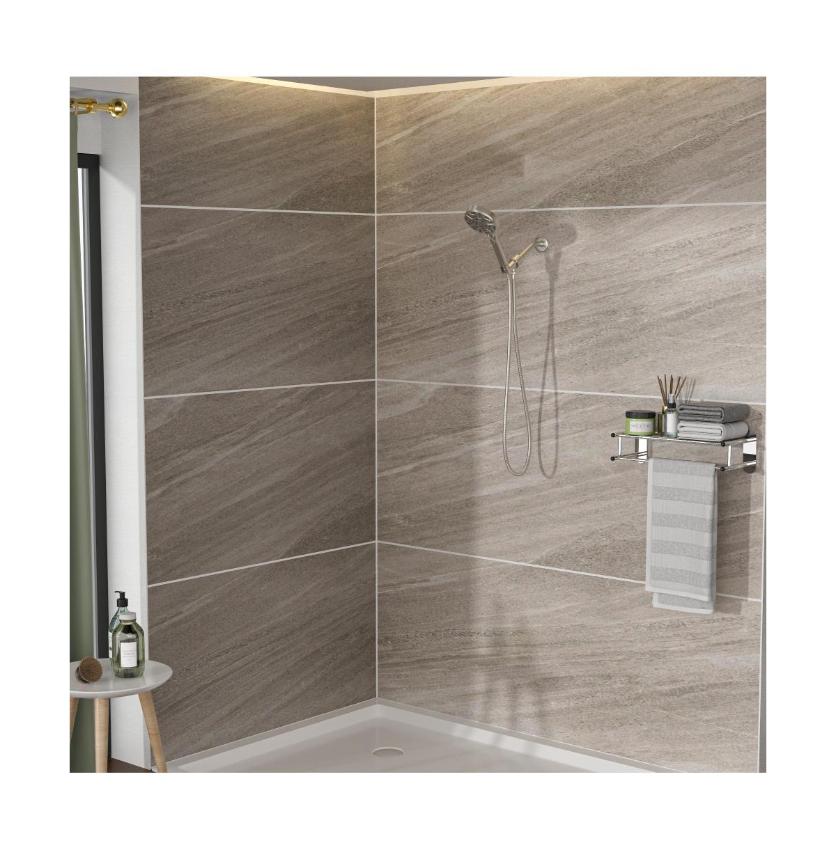 Click here for Rainsken Multi Function Adjustable Hand Shower - 8... prices