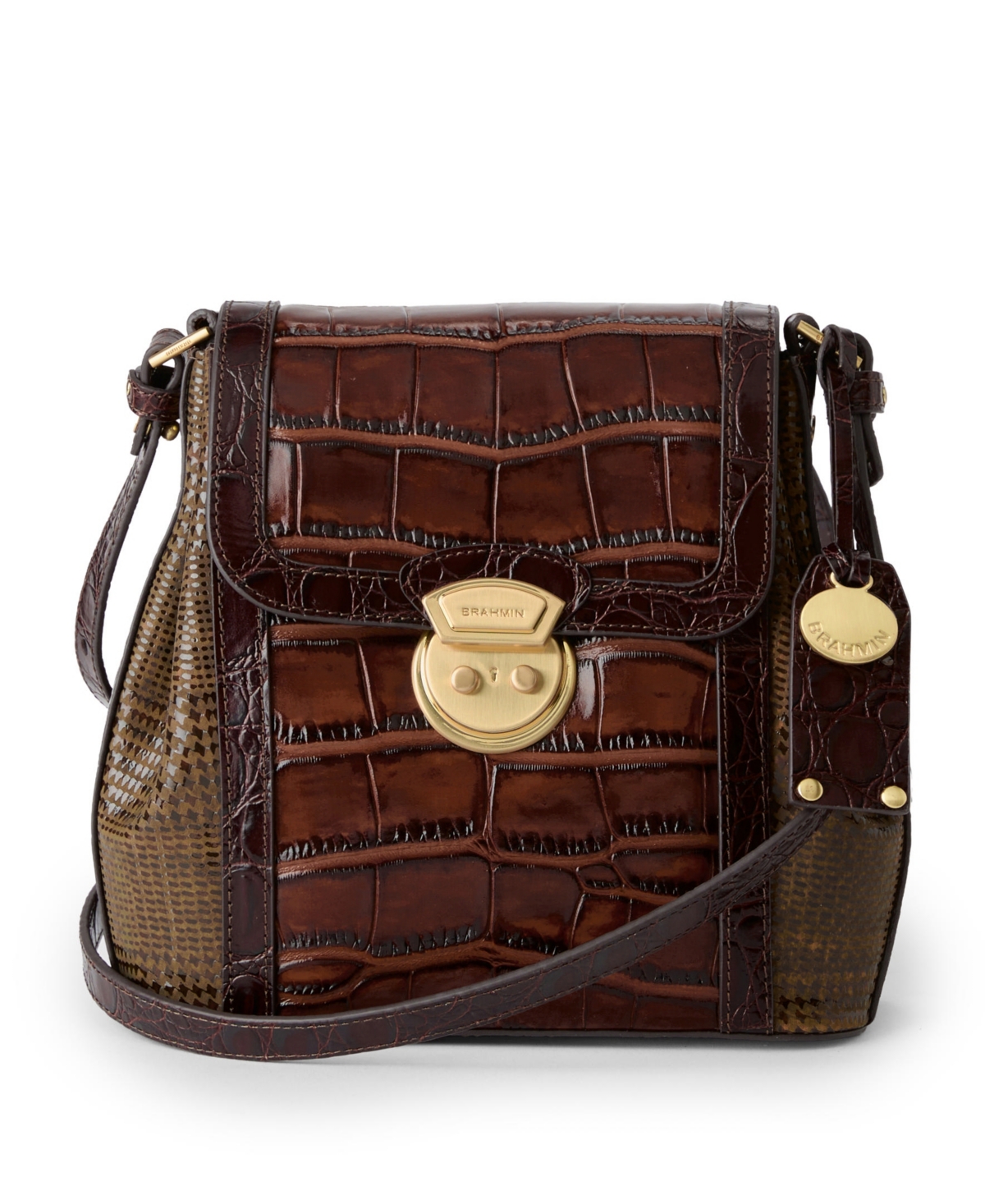 Click here for Brahmin Margo Tan Brixton Crossbody Bag - Tan Brix... prices