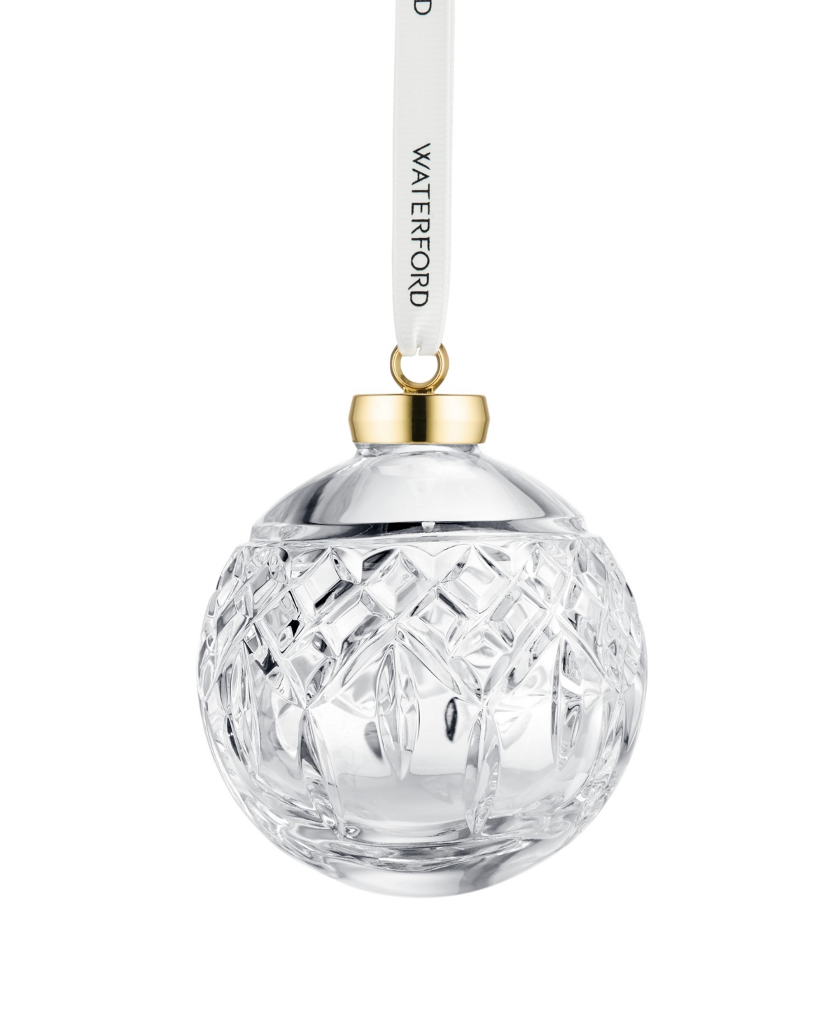 Waterford Lismore Bauble Ornament - Clear