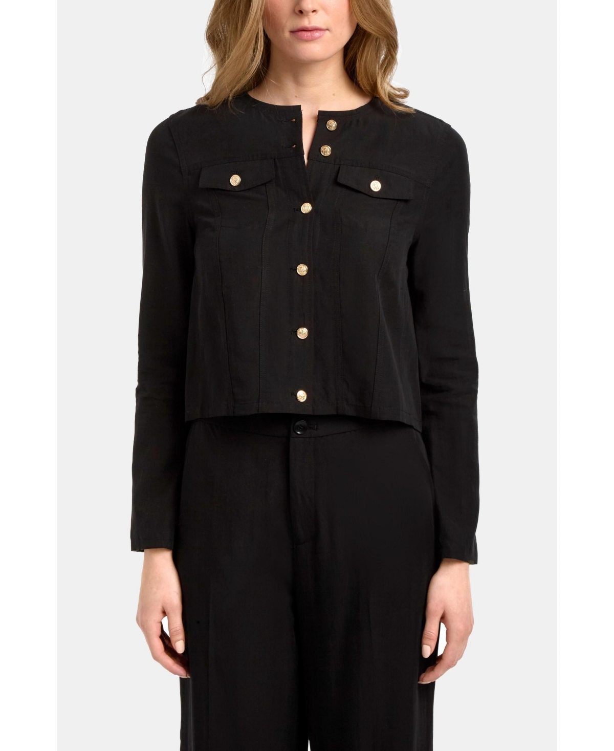 Click here for Capsule 121 Womens The Golden Jacket - Black prices