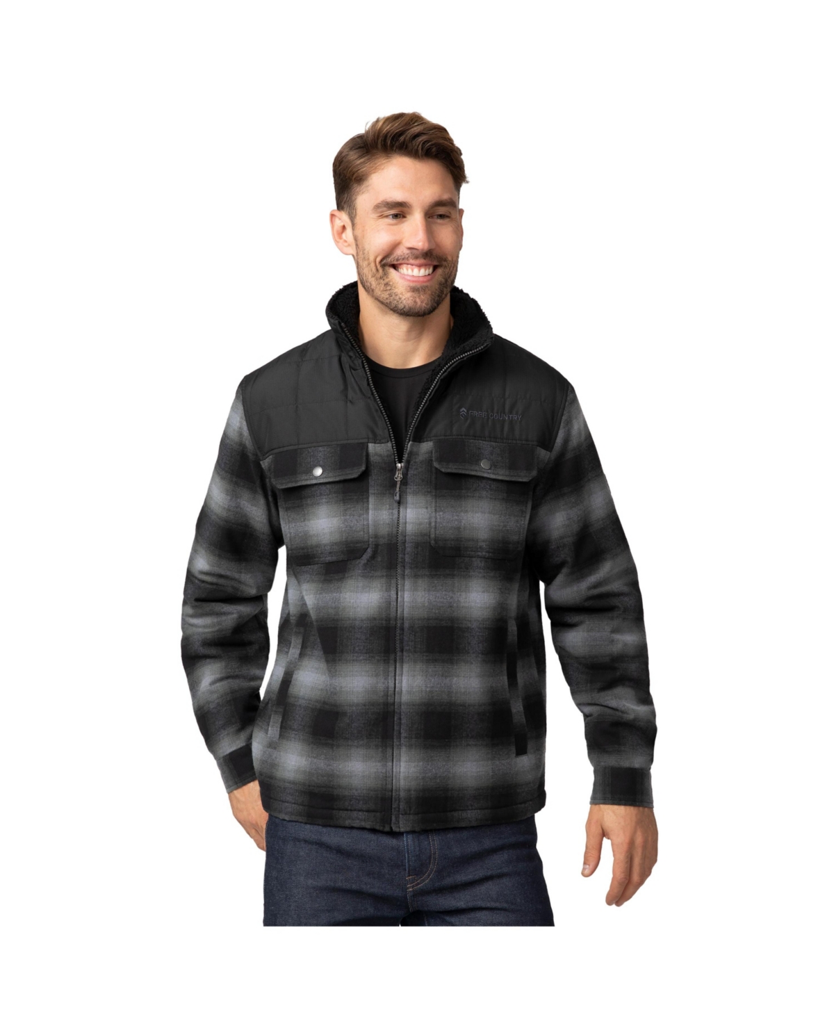 Click here for Free Country Mens Woodsman Work Jacket - Dusty vin... prices