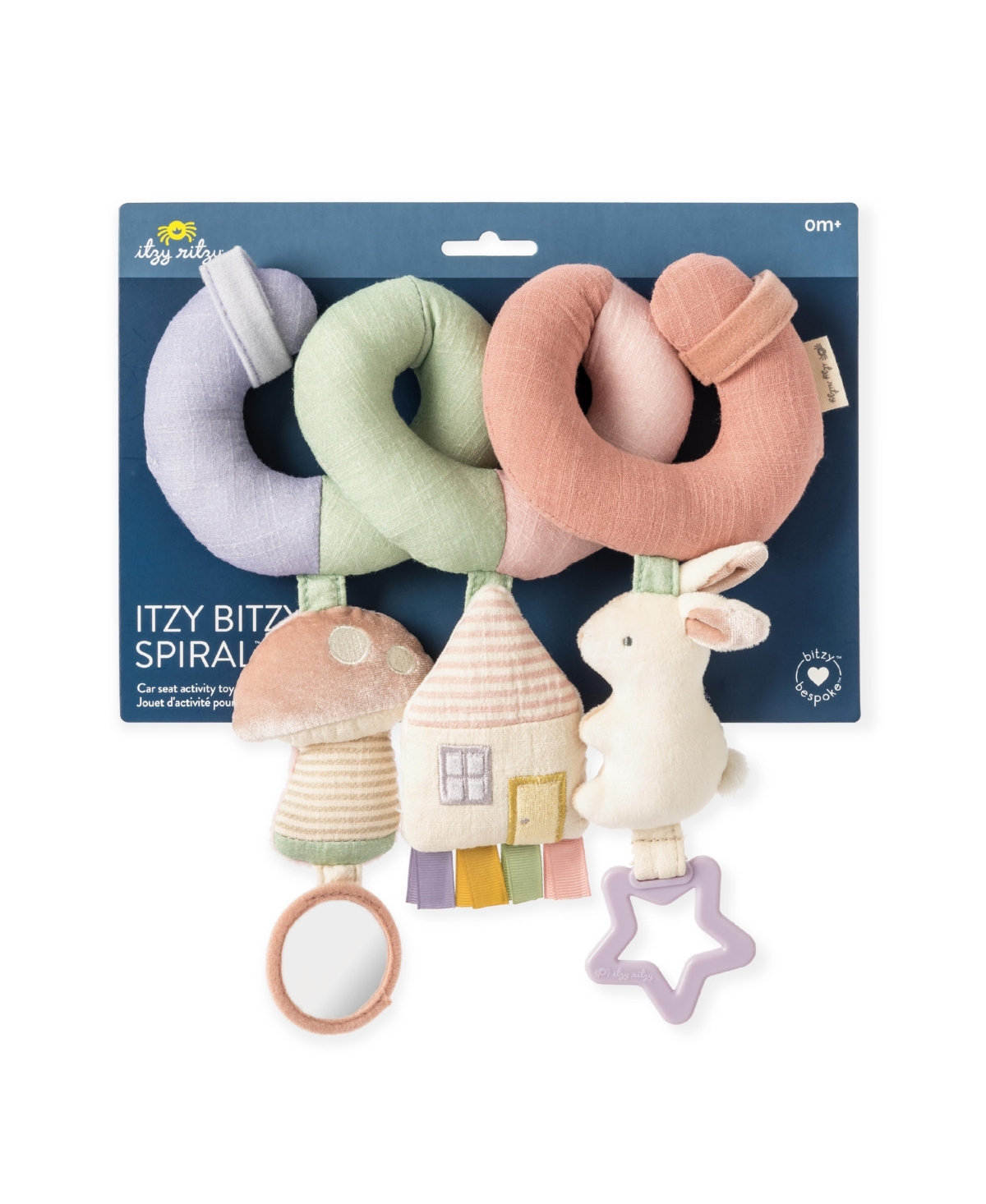 Click here for Itzy Ritzy Baby Itzy Bitzy Spiral Pastel - Multi prices