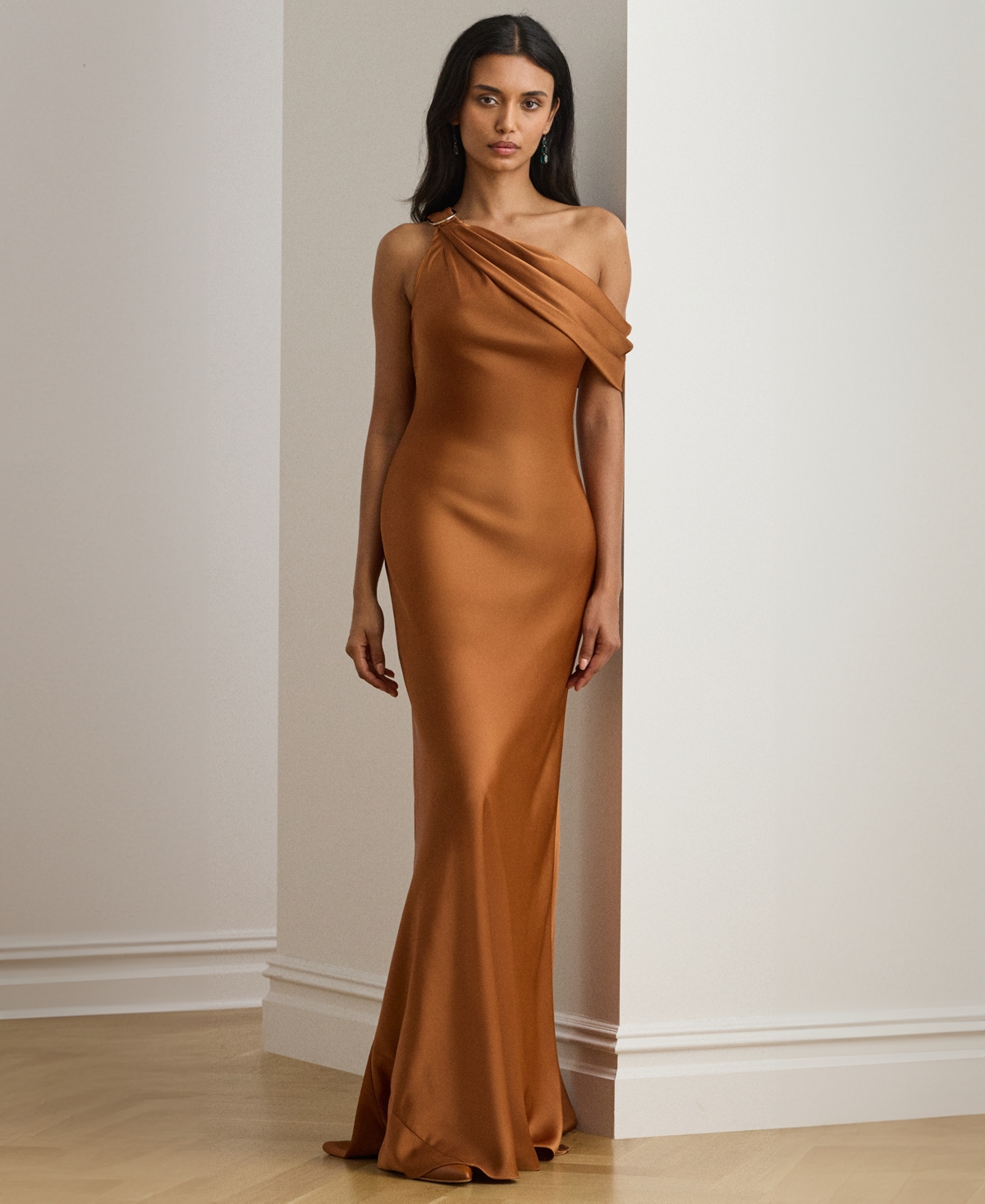 Click here for Lauren Ralph Lauren Womens Off-the-Shoulder Gown -... prices