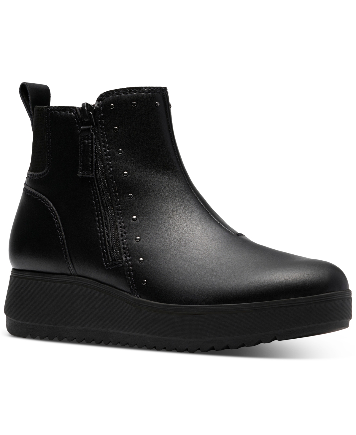 Click here for Clarks Collection Womens Zylah Willow Wedge Bootie... prices