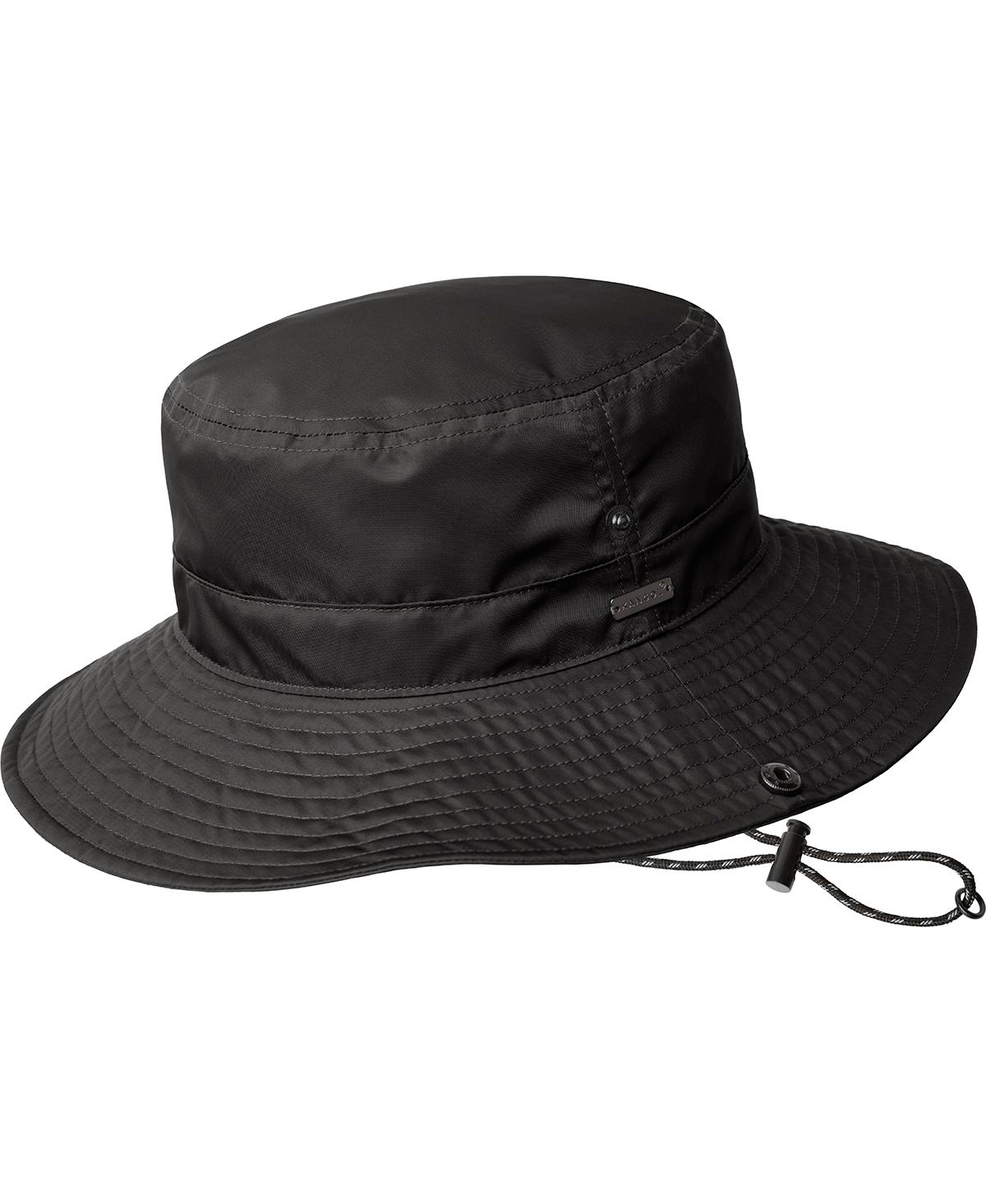 Click here for Kangol Mens Flux GorpCore Bucket Bucket Hat - Blac... prices