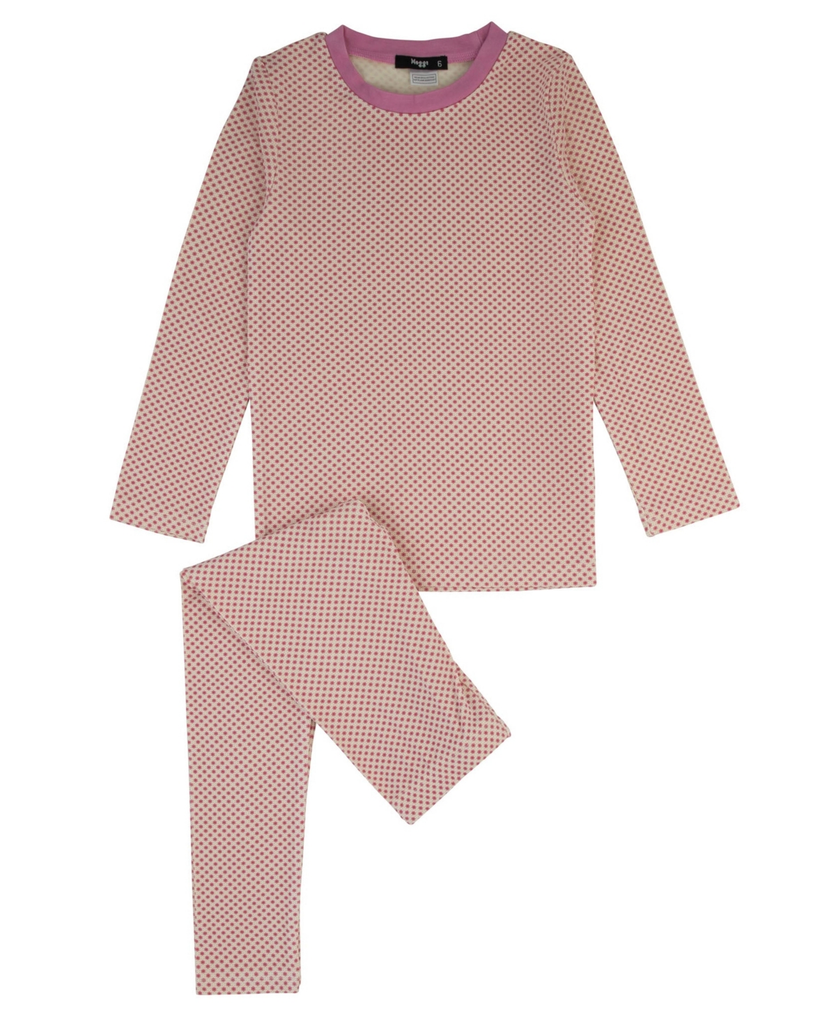 Click here for NoggiWear Kids Bamboo Pink Dots Loungewear Set - L... prices