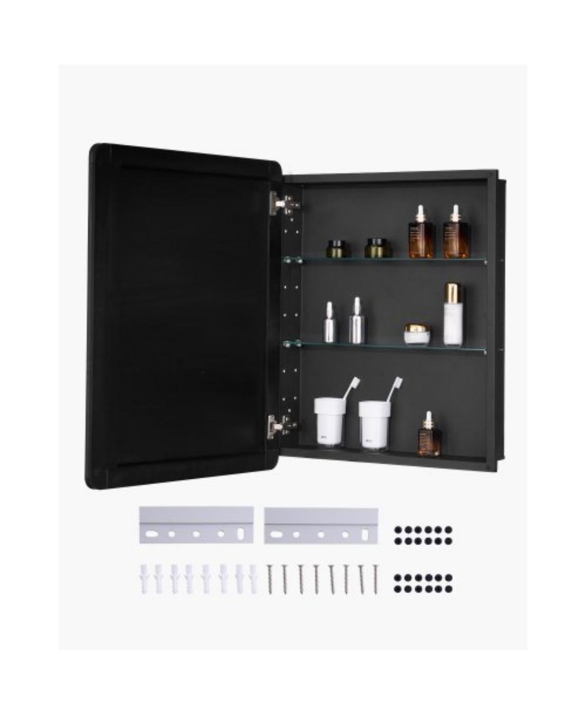 Click here for Slickblue Wall-Mounted Medicine Cabinet with Mirro... prices