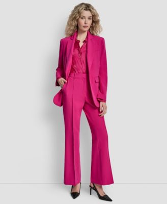 Click here for Dkny Womens Single Button Long Sleeve Blazer Print... prices