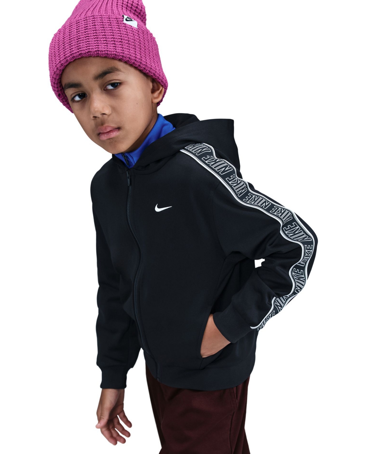 Click here for Nike Big Boys and Big Girls 4-20 Full-Zip Hoodie S... prices