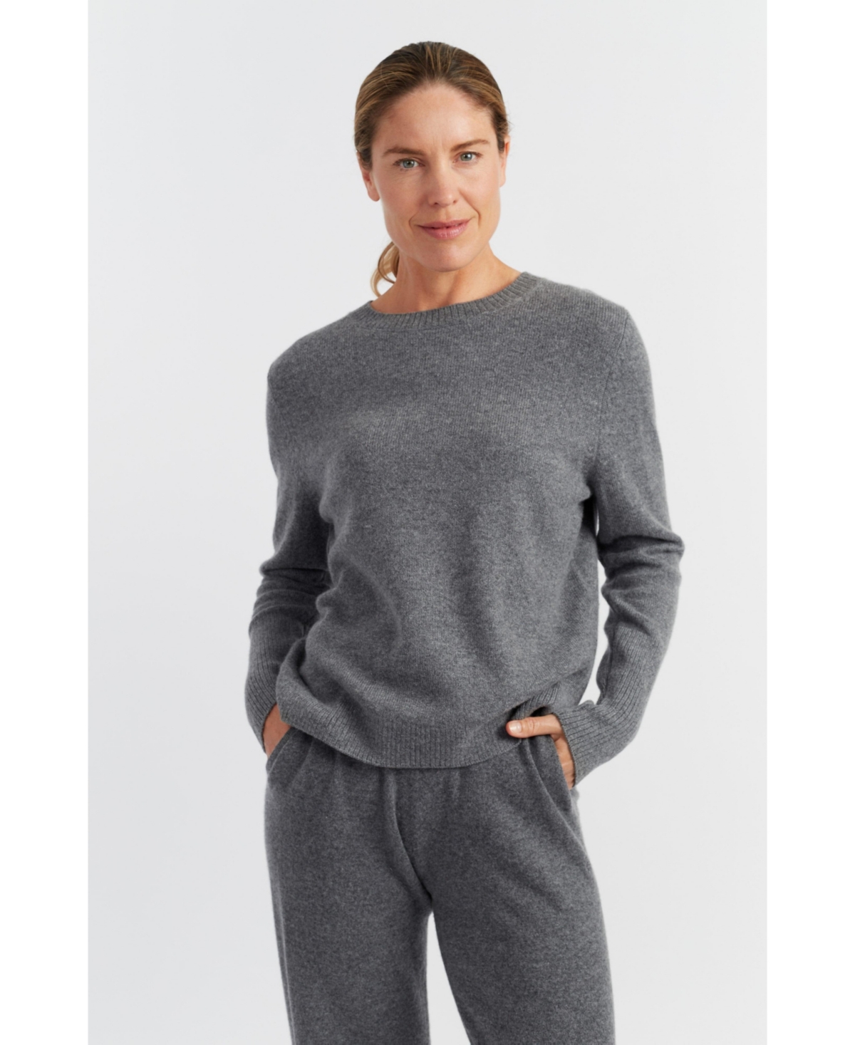 Click here for Chinti & Parker Womens Cashmere Boxy Sweater - Mid... prices