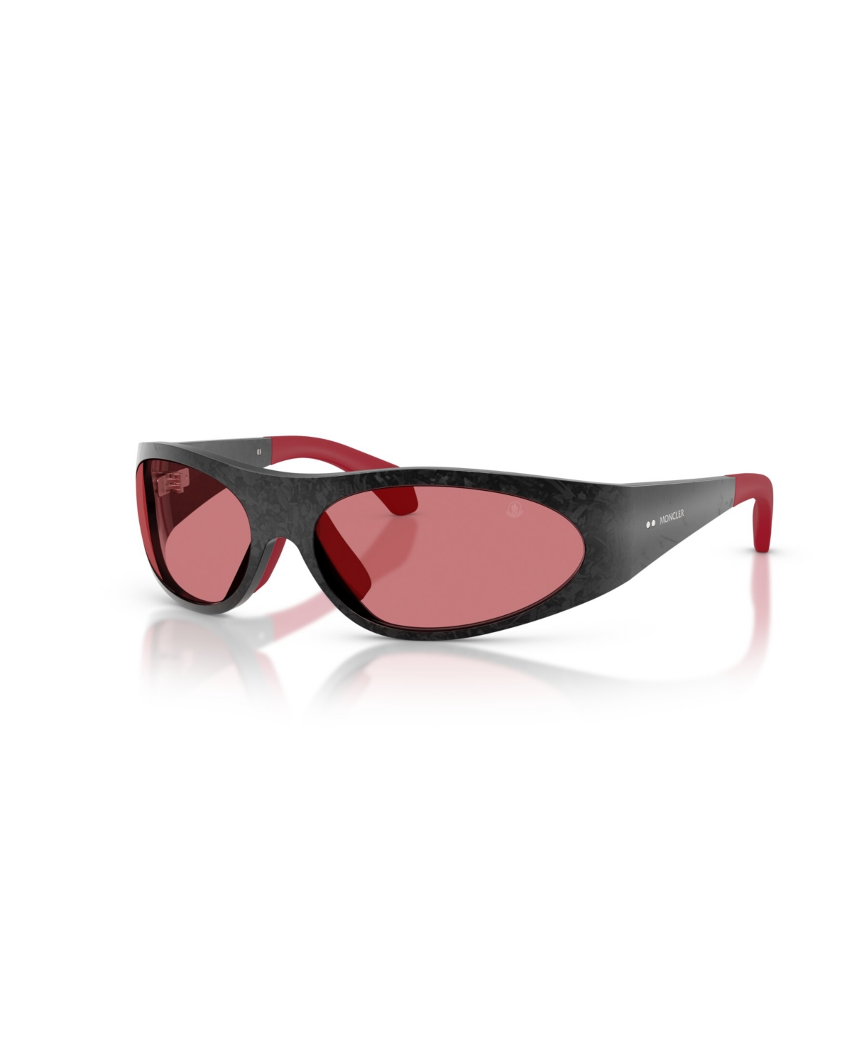 Click here for Moncler Unisex Oval Sunglasses  Inara ME7001 - Sem... prices